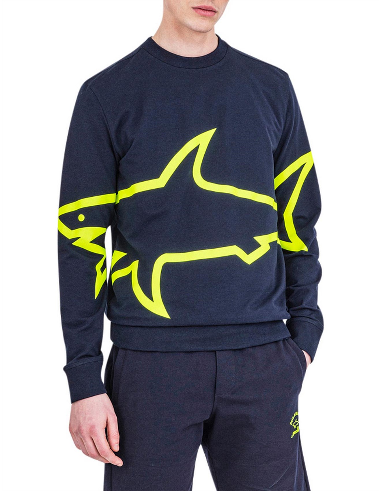 Paul & Shark Seaqual Mega Shark Sweat | David Jones