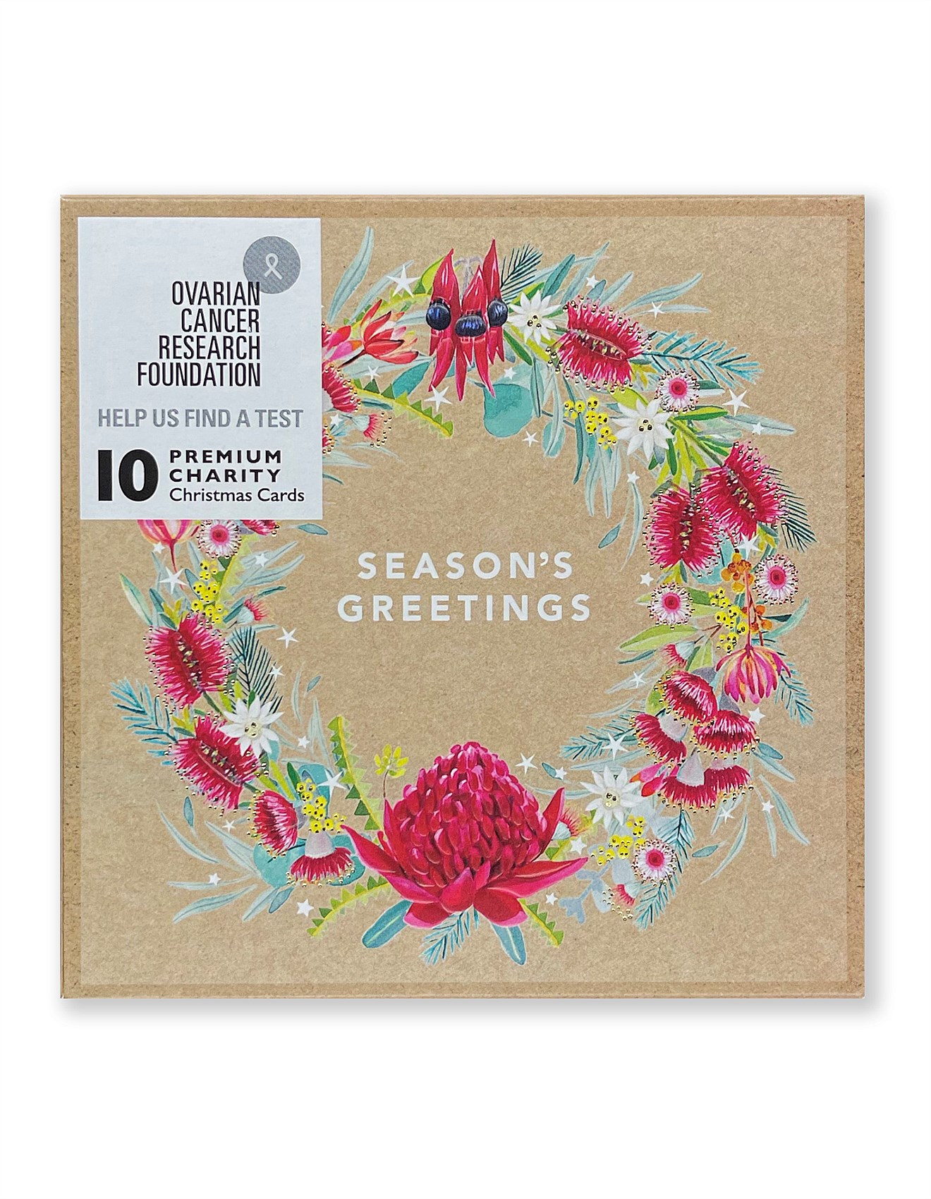 Simson Bush Wreath Boxed Cards | David Jones