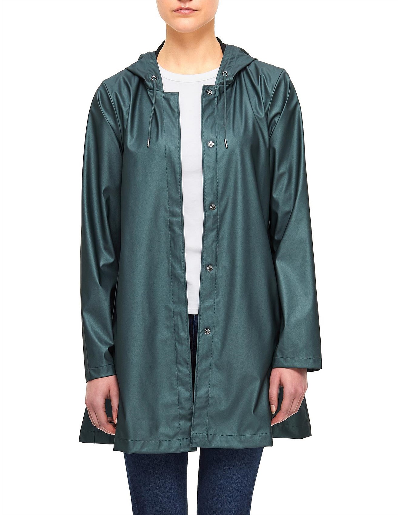Rains A-line Jacket | David Jones
