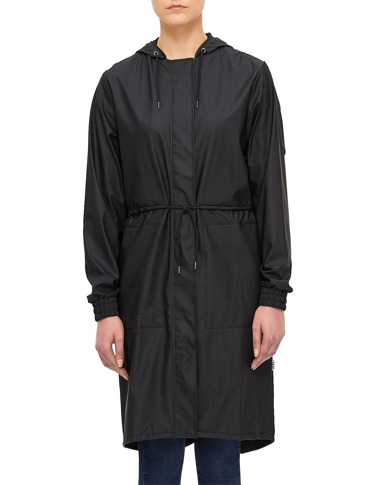 Rains String Parka | David Jones