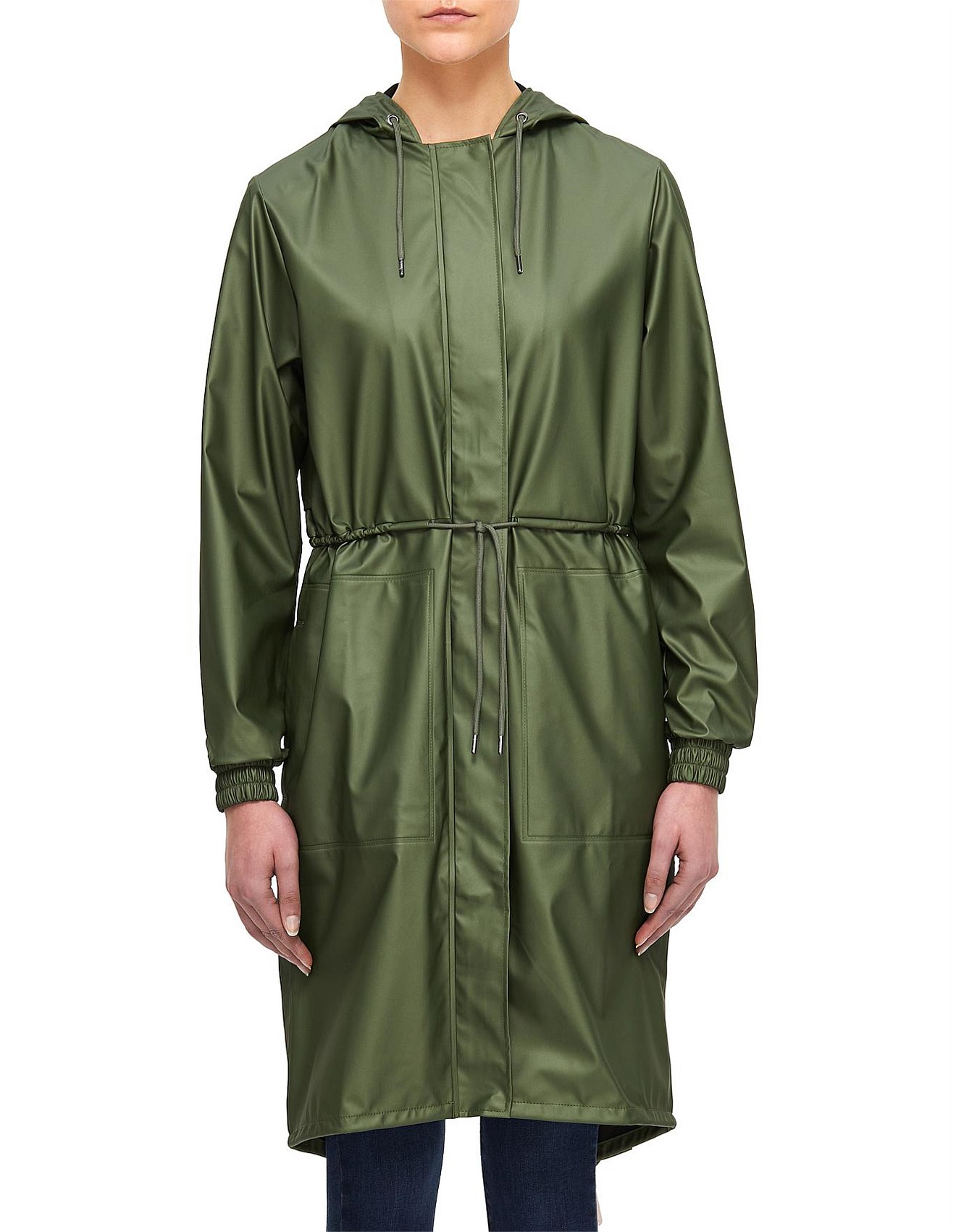 Rains String Parka | David Jones