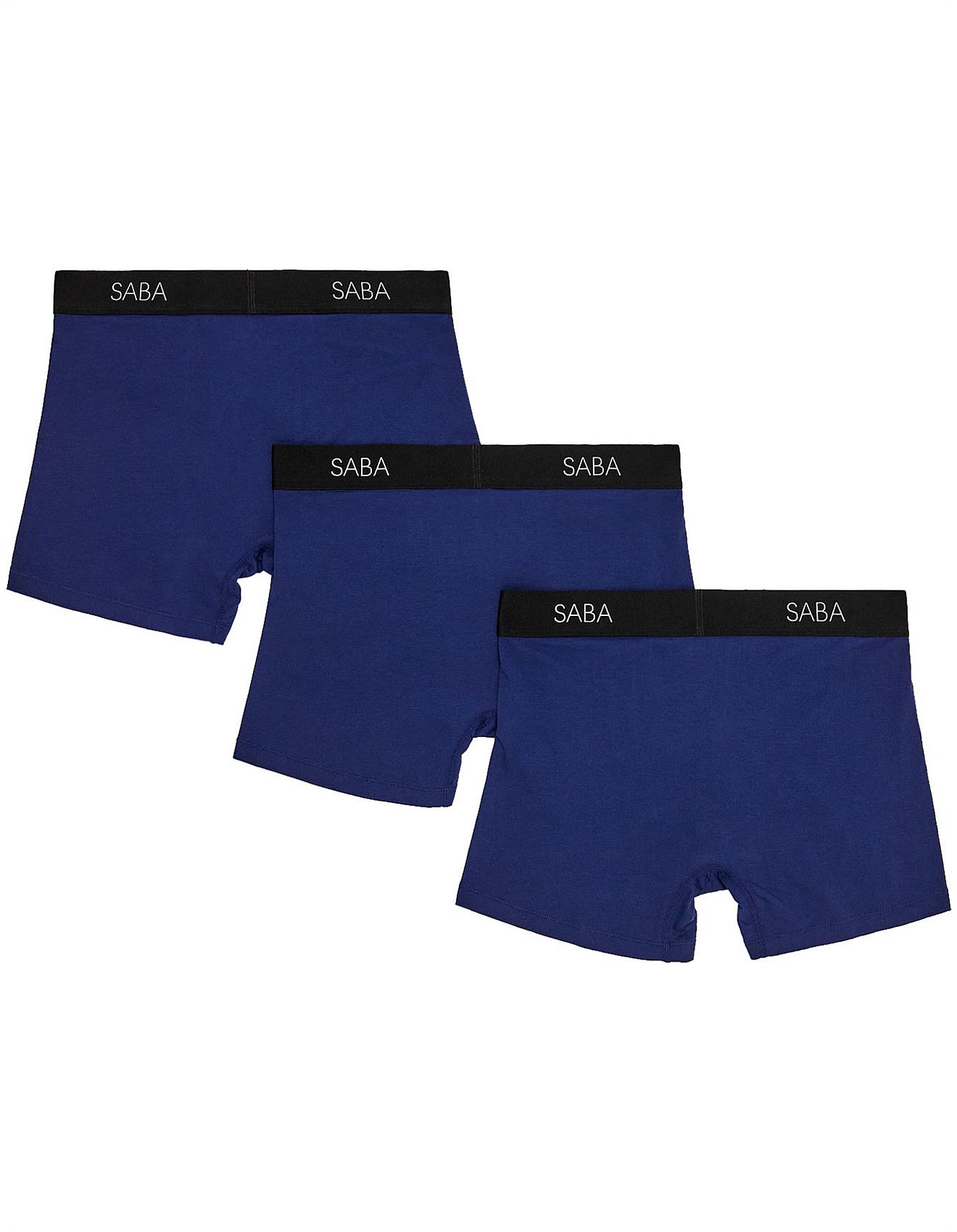 Saba Mens 3 Pack Underwear Navy | David Jones