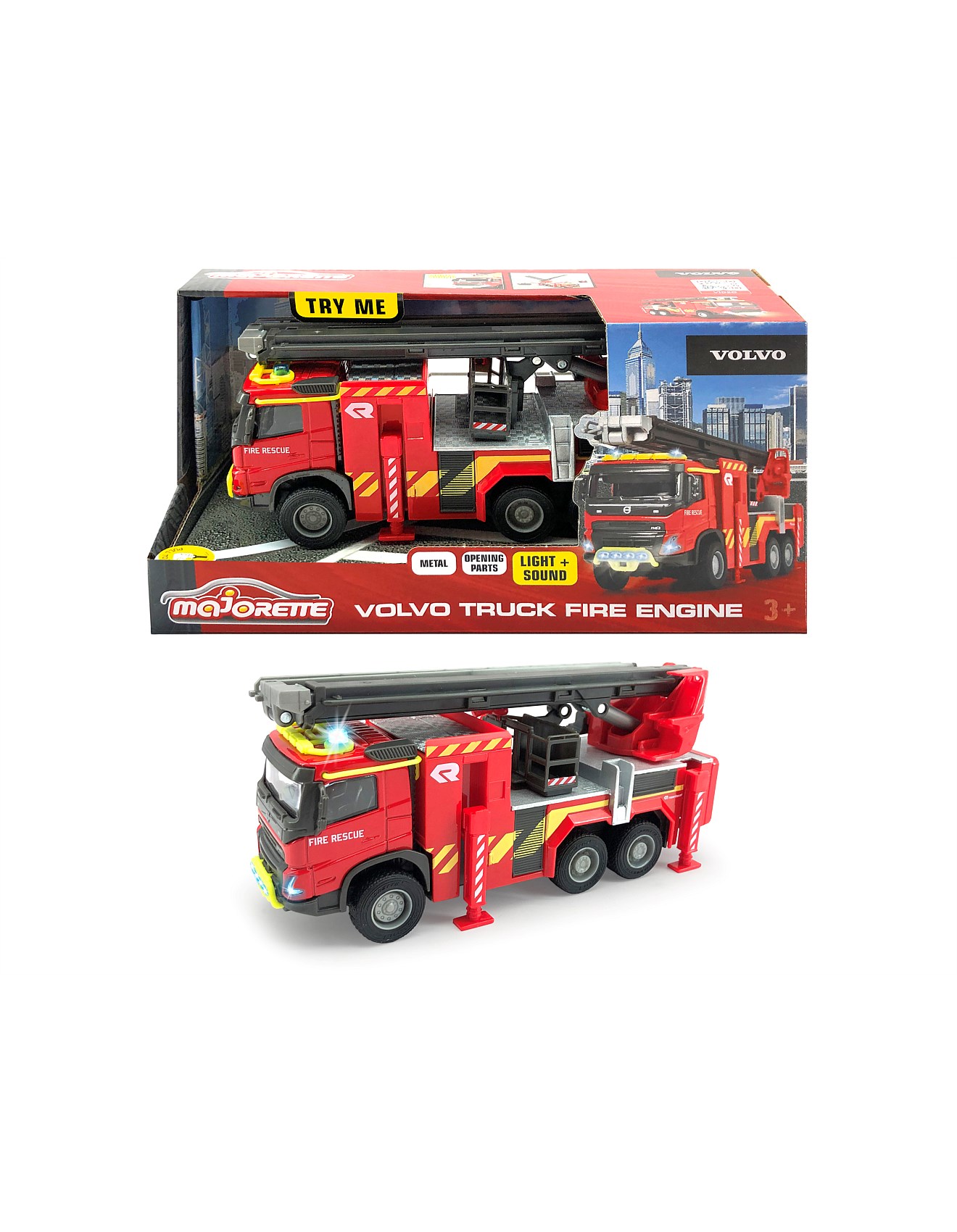 Dickie Toys Volvo Truck Fire Engine | David Jones