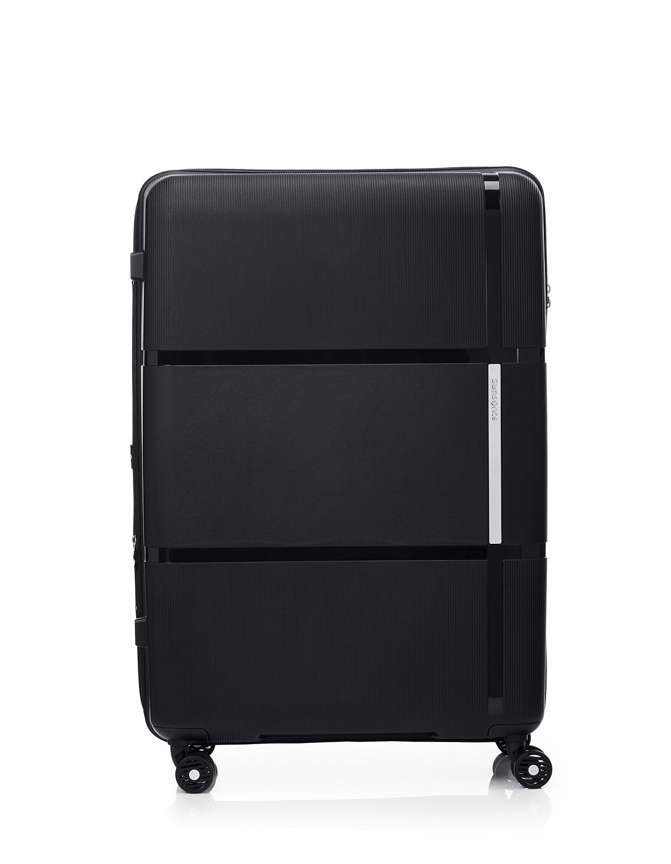 Samsonite Interlace Expandable Suitcase 81cm Black | David Jones