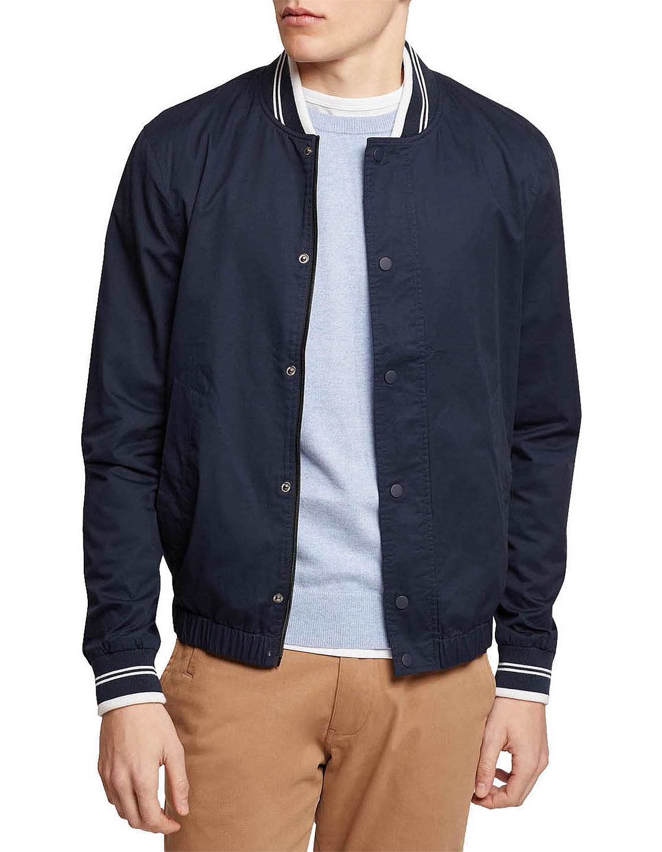 Oxford Kobe Varsity Bomber Jacket | David Jones