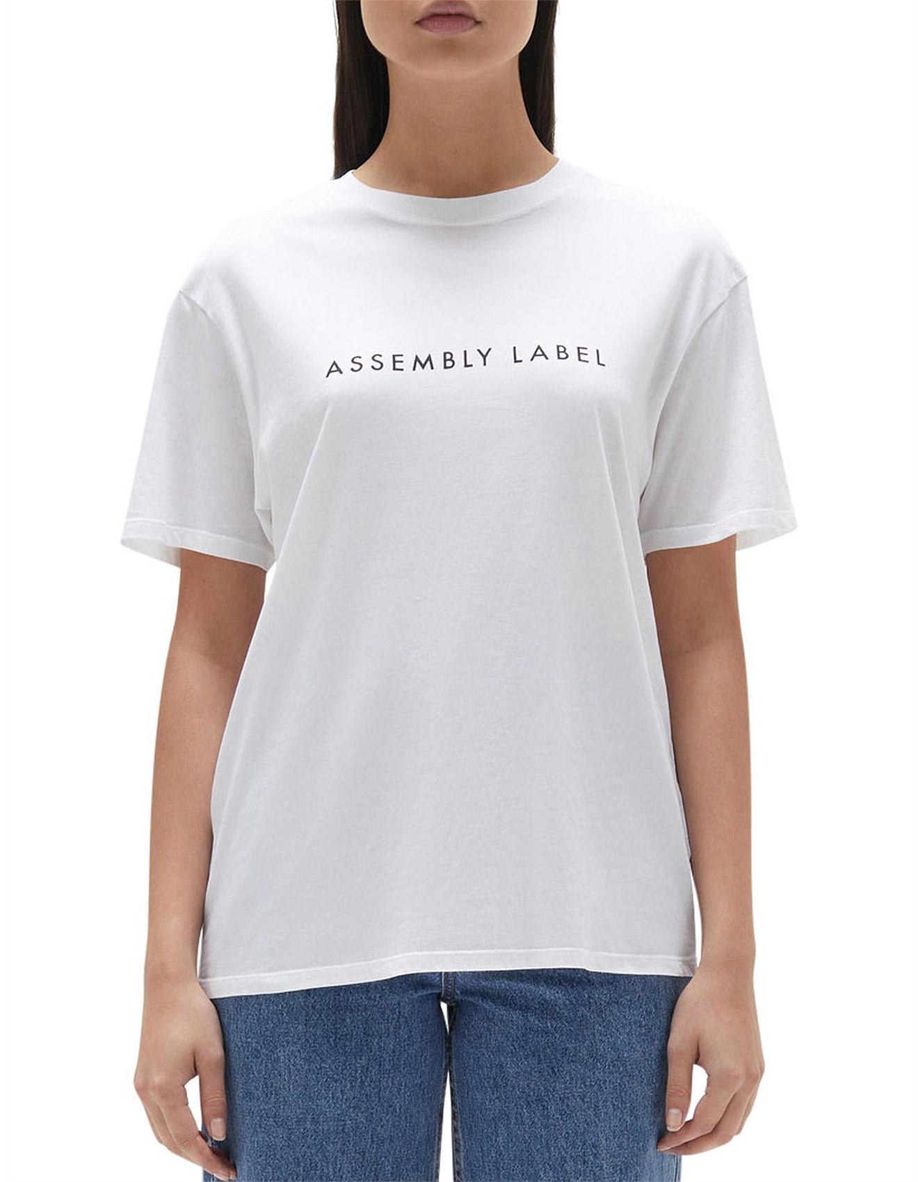 Assembly Label Organic Cotton Everyday Logo T-shirt | David Jones