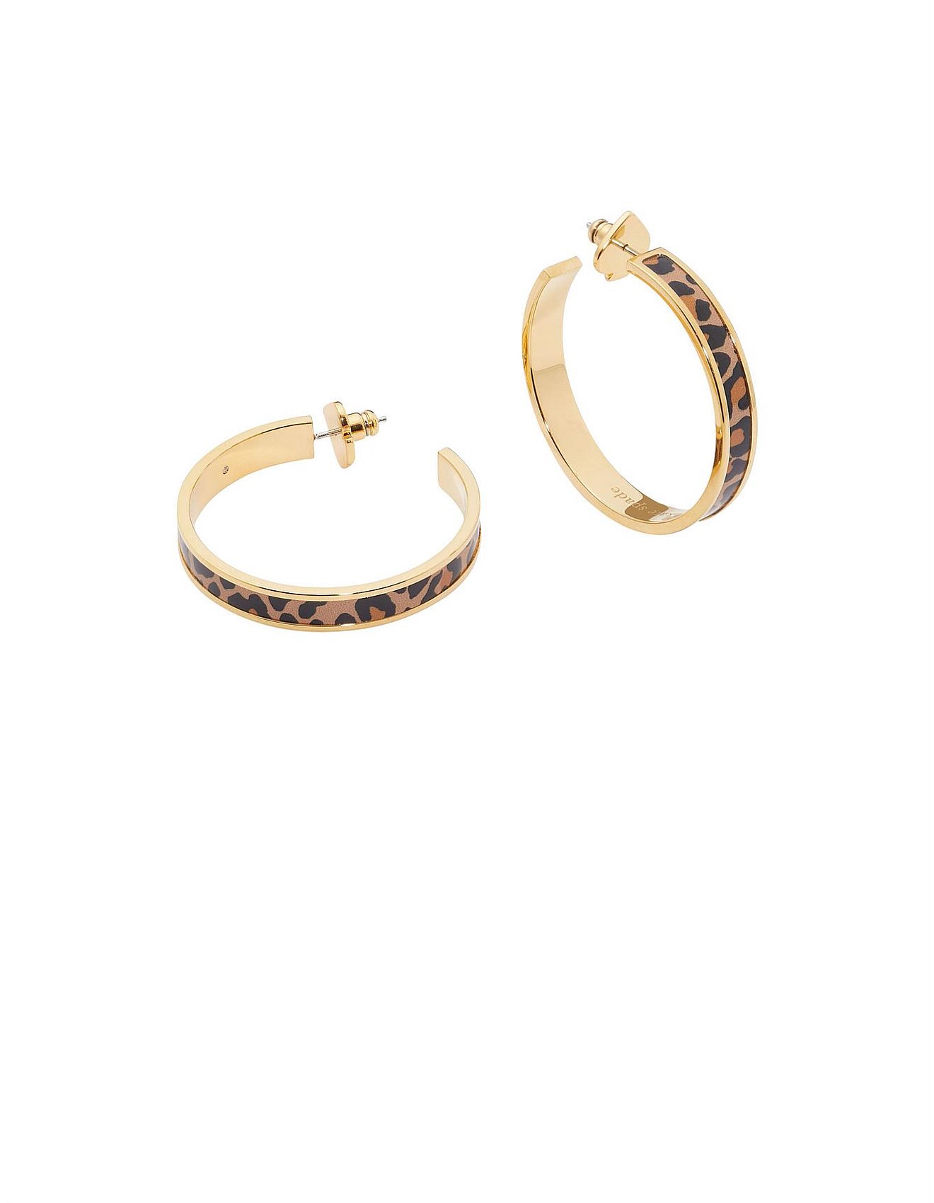 Kate Spade New York Leopard Hoops | David Jones
