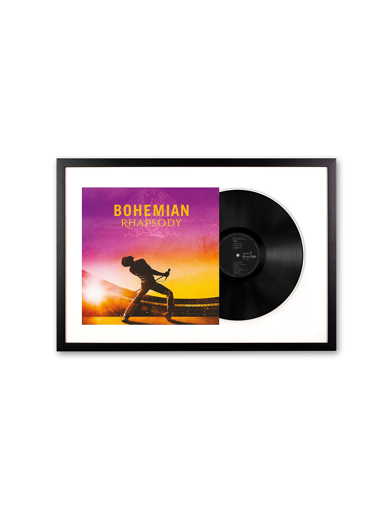Vinyl Art Framed Queen Bohemian Rhapsody Double Vinyl Album Art | David ...