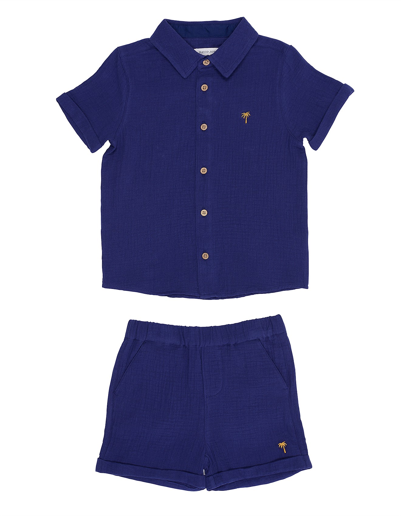 David Jones Floyd Short & Short Set (3-7y) | David Jones