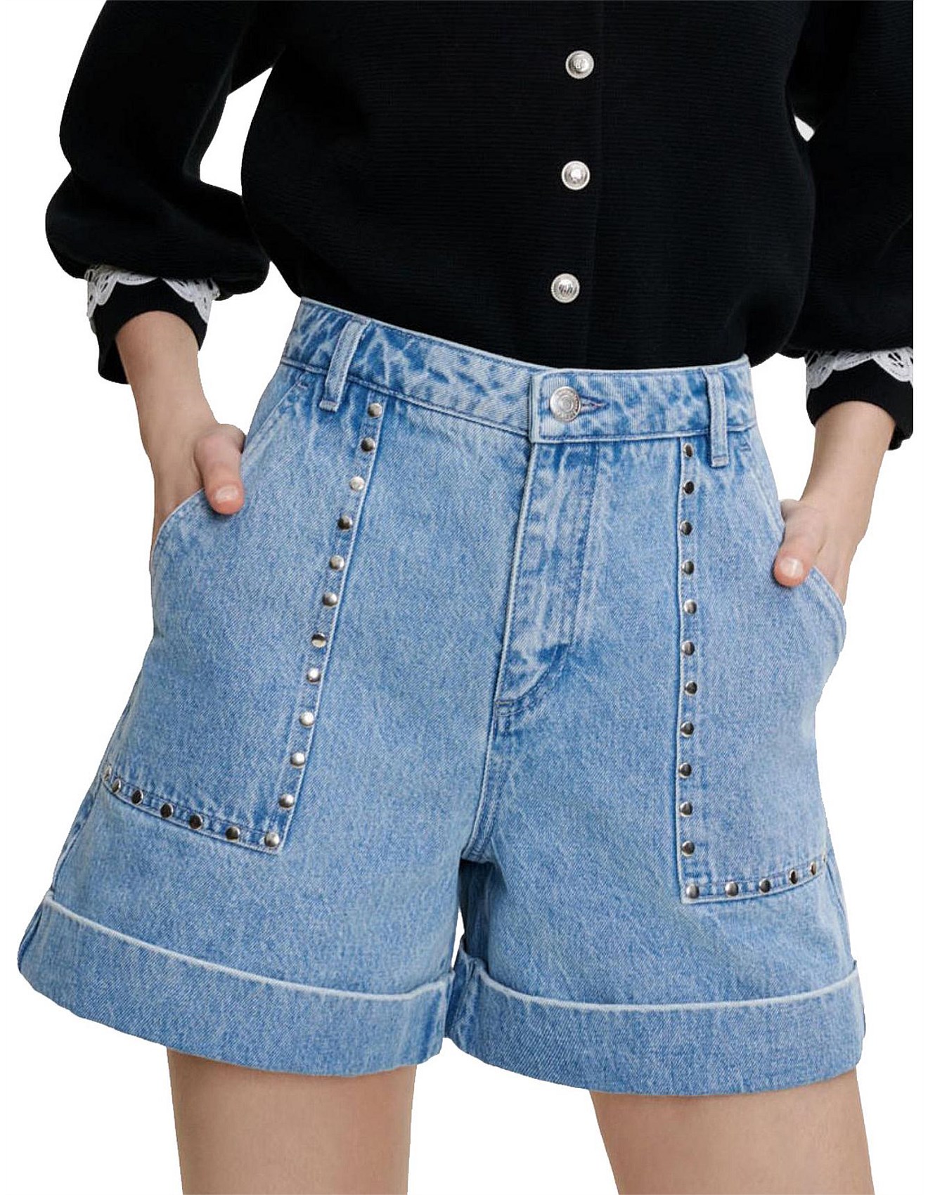 Maje Idrio Shorts | David Jones