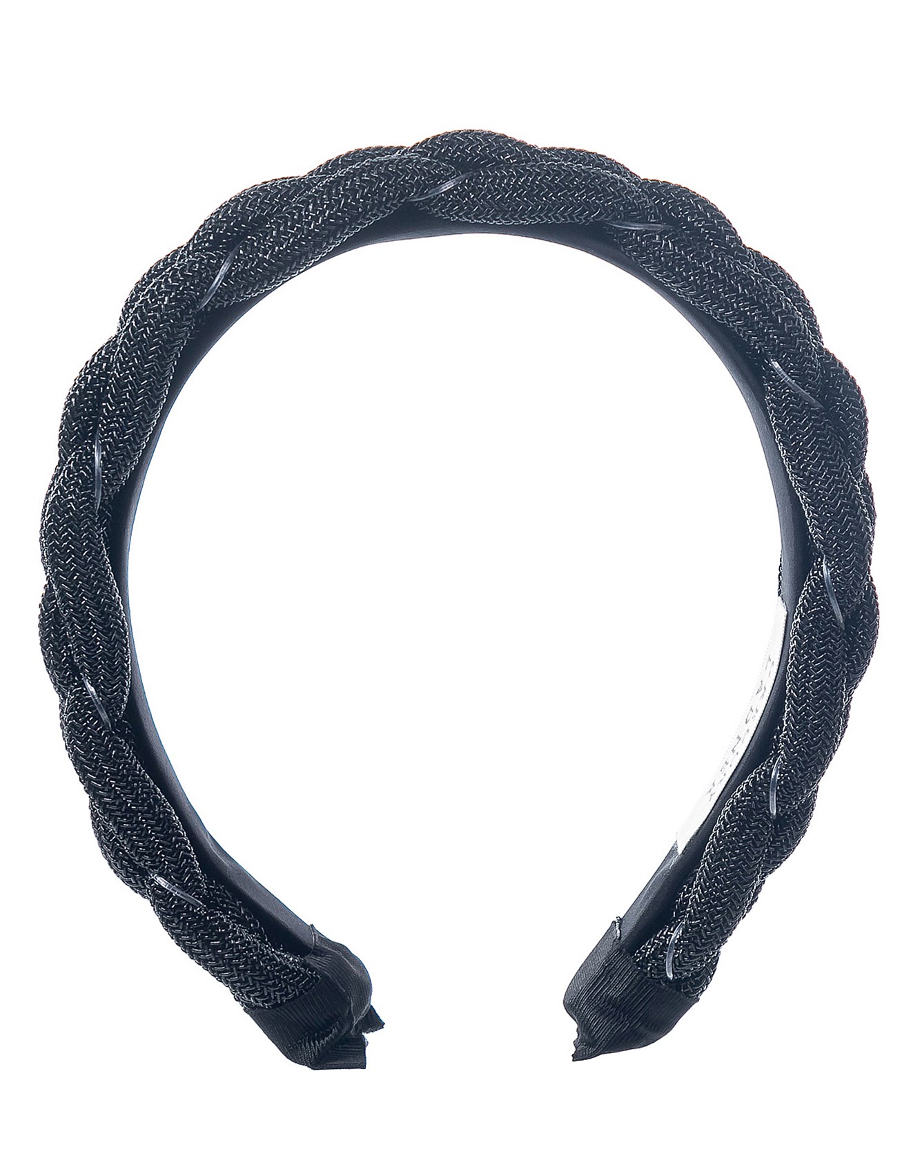 Gregory Ladner Plaited Mesh Headband | David Jones