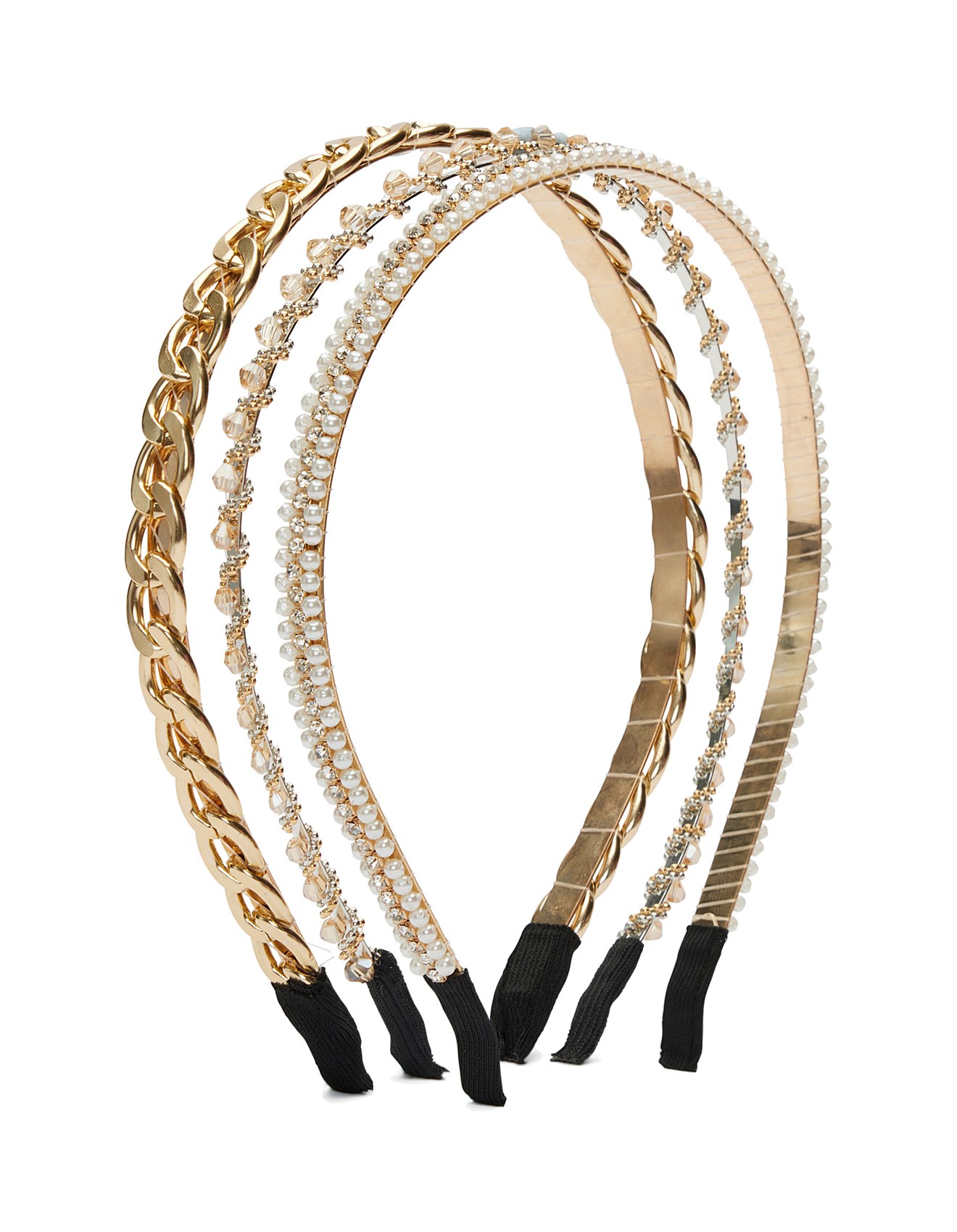 Morgan & Taylor Bria Headband Set | David Jones