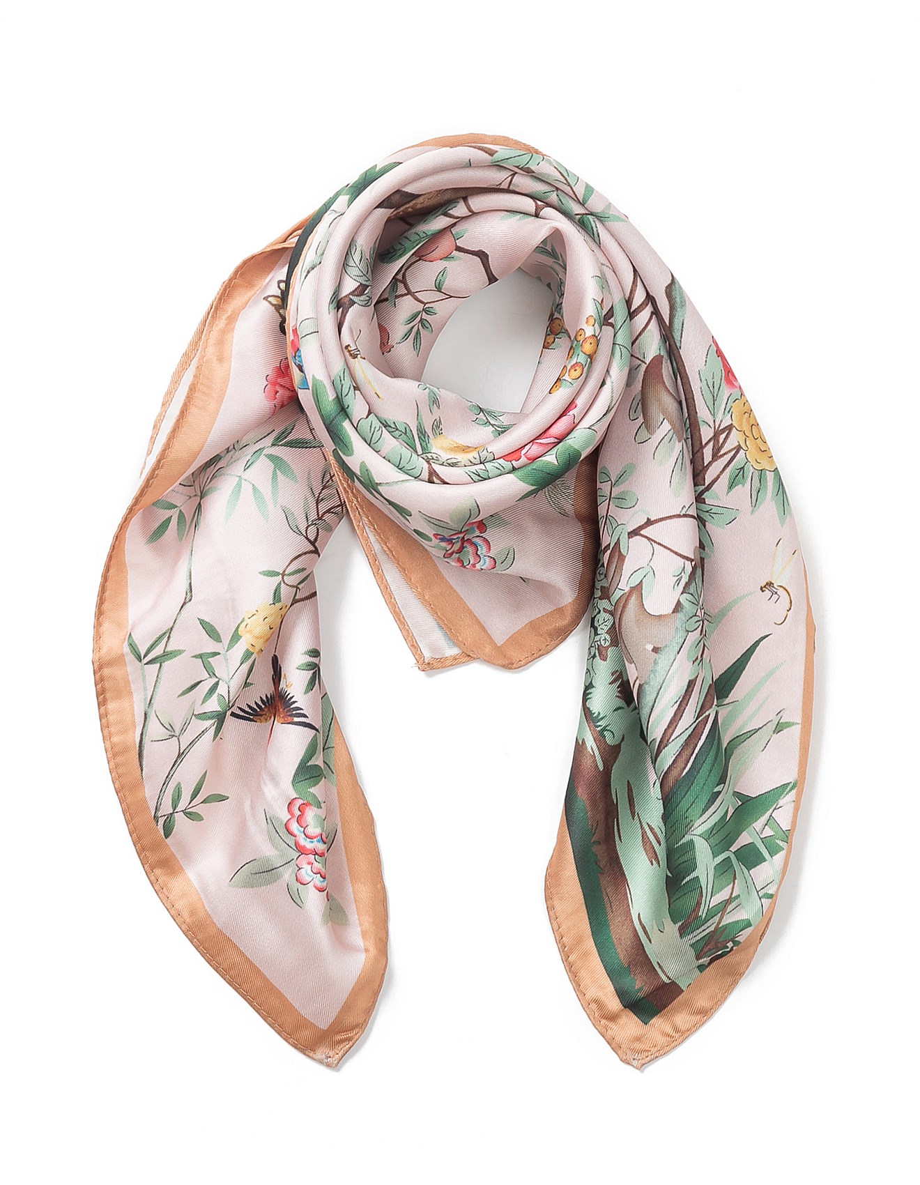 The Two Mrs Grenvilles Botanical Print Scarf | David Jones