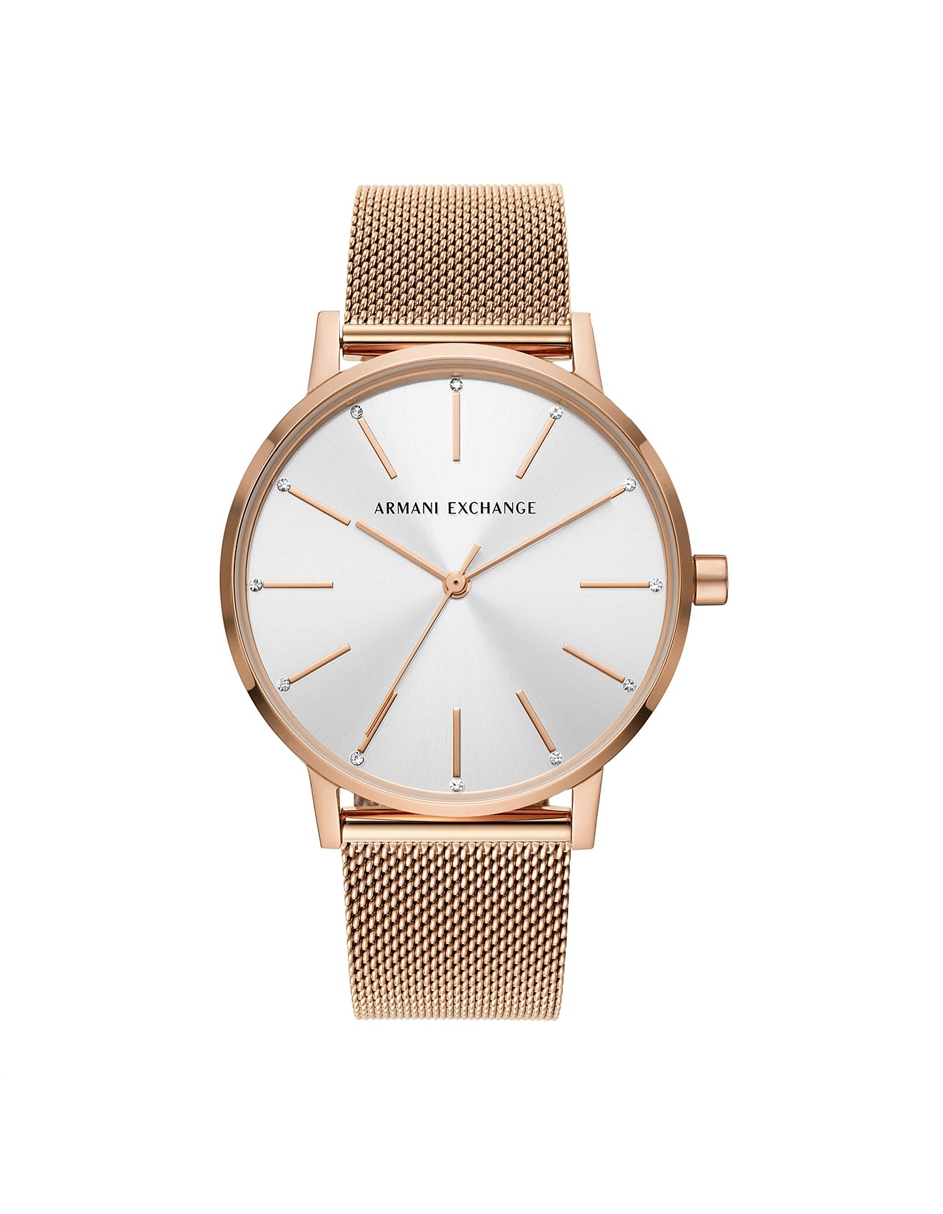 Armani Exchange Rose Gold-tone Analogue Watch | David Jones