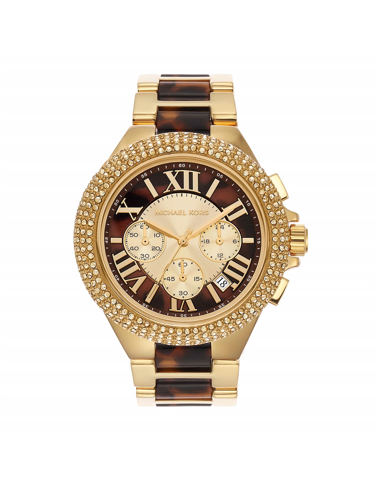Michael Kors Camille Chronograph Watch | David Jones