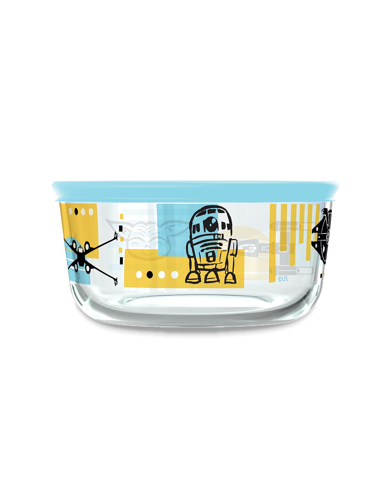Pyrex Pyrex 4 Cup Round Star Wars R2d2 | David Jones