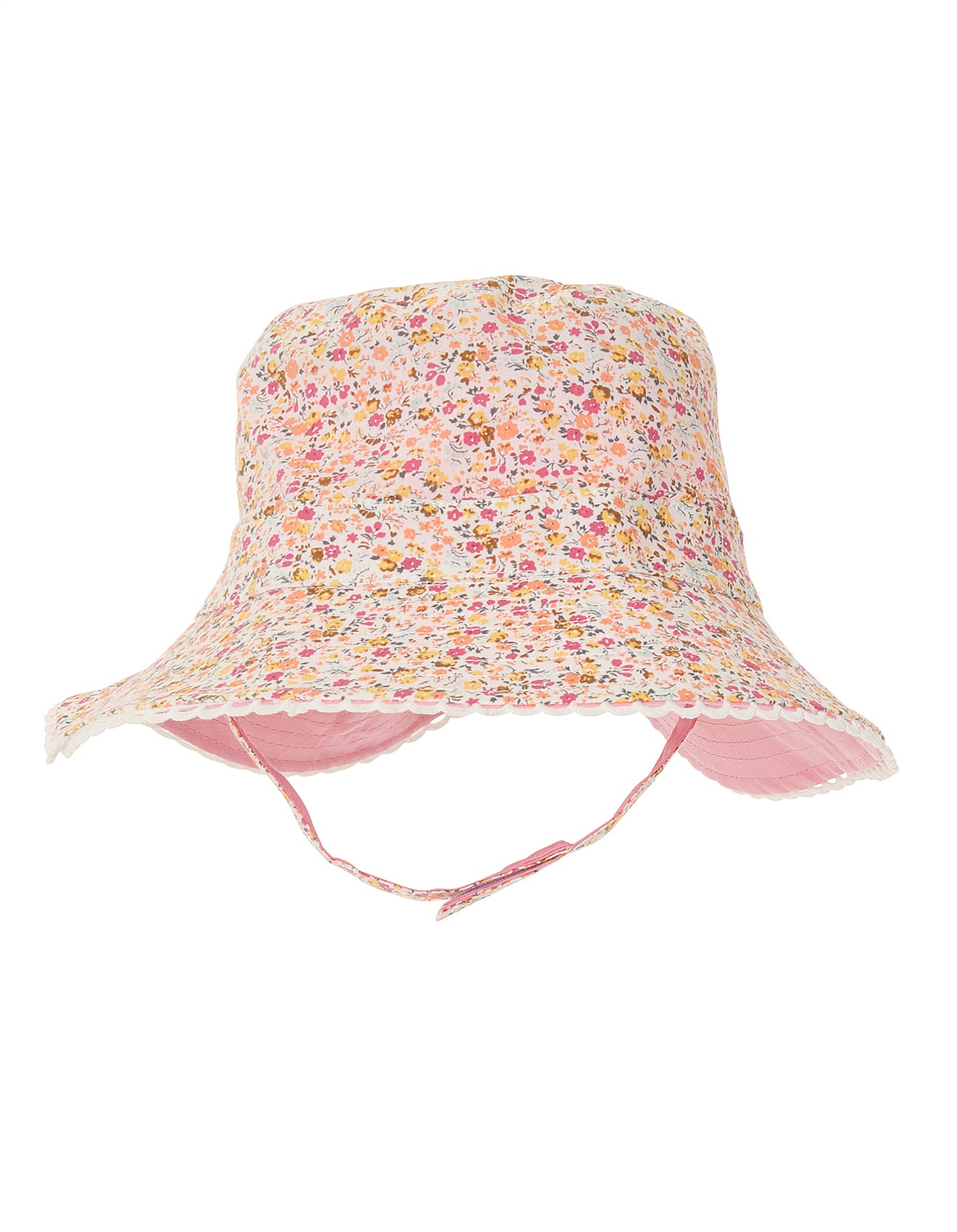 David Jones Reversible Play Hat With Trim | David Jones