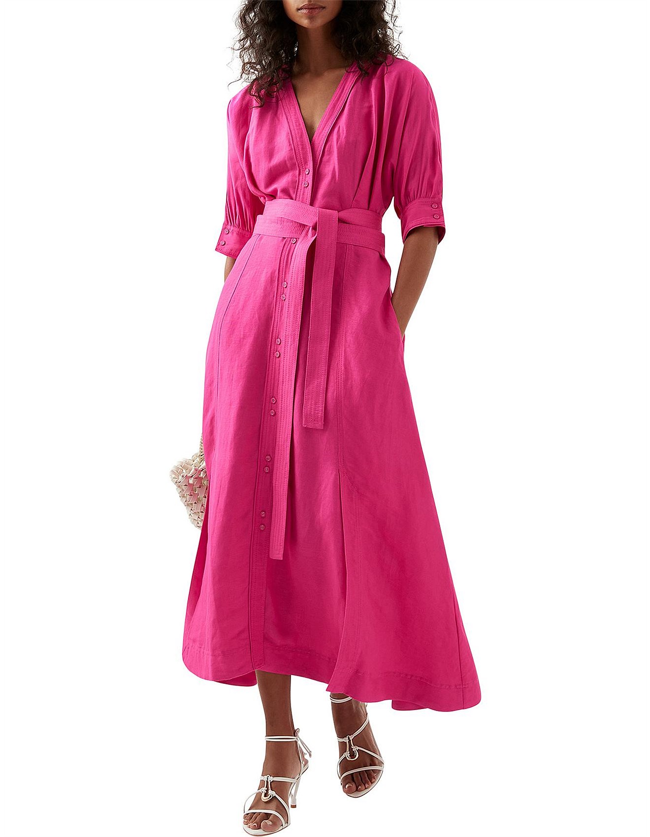 Aje Ennoble Midi Dress | David Jones