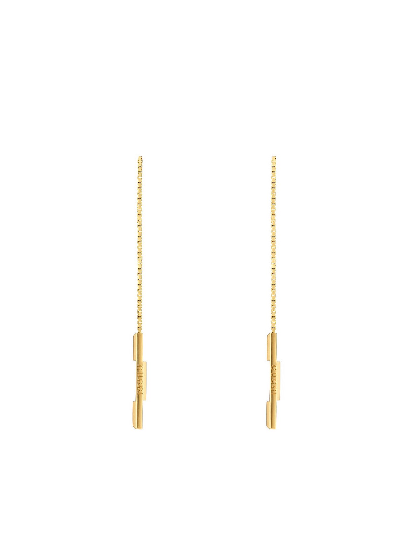 Gucci Gucci Link To Love Chain Earrings With 'gucci' Bar | David Jones