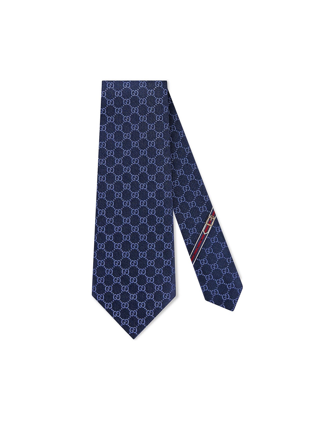 Gucci Gg Pattern Silk Tie | David Jones