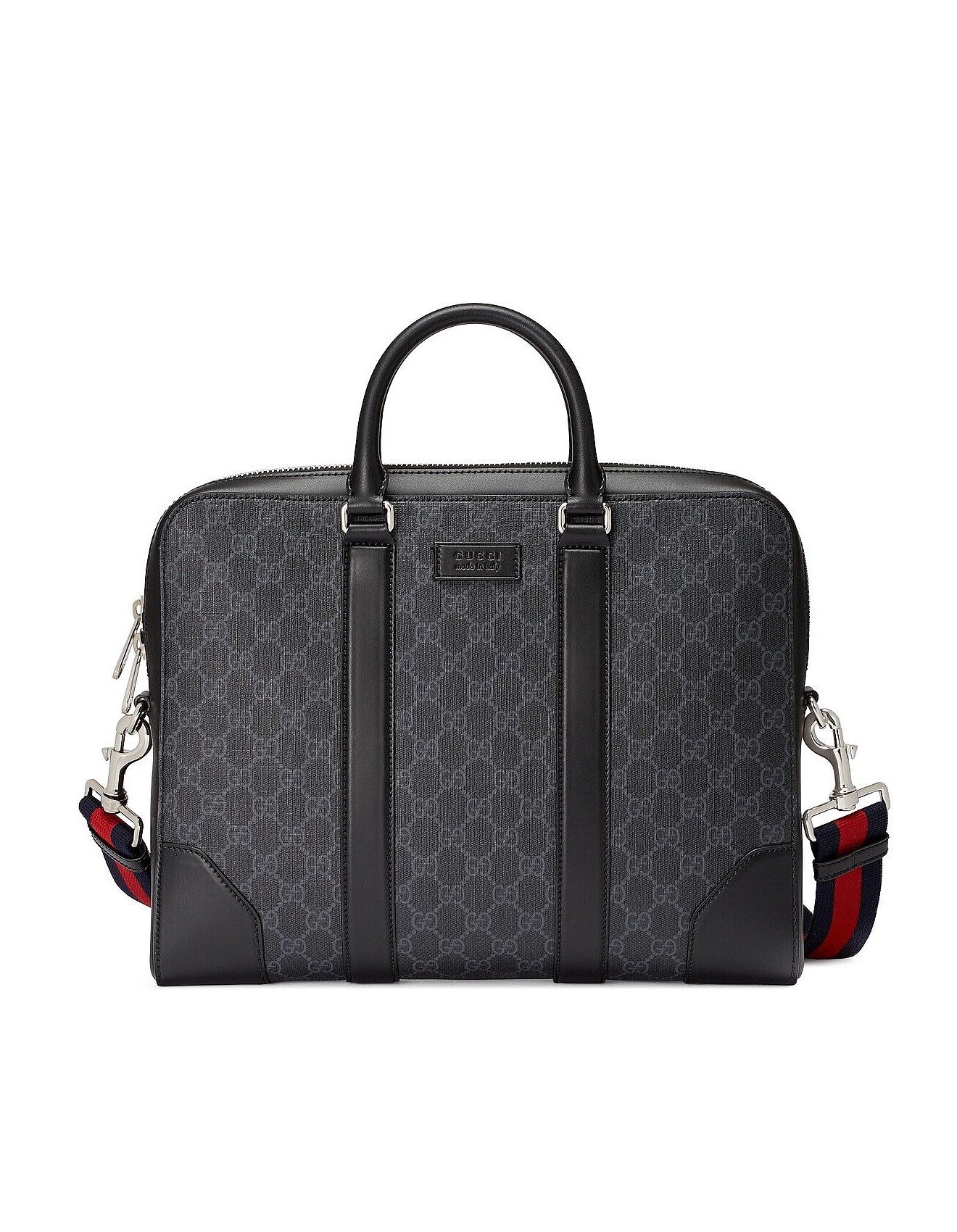 Gucci Gg Black Briefcase | David Jones