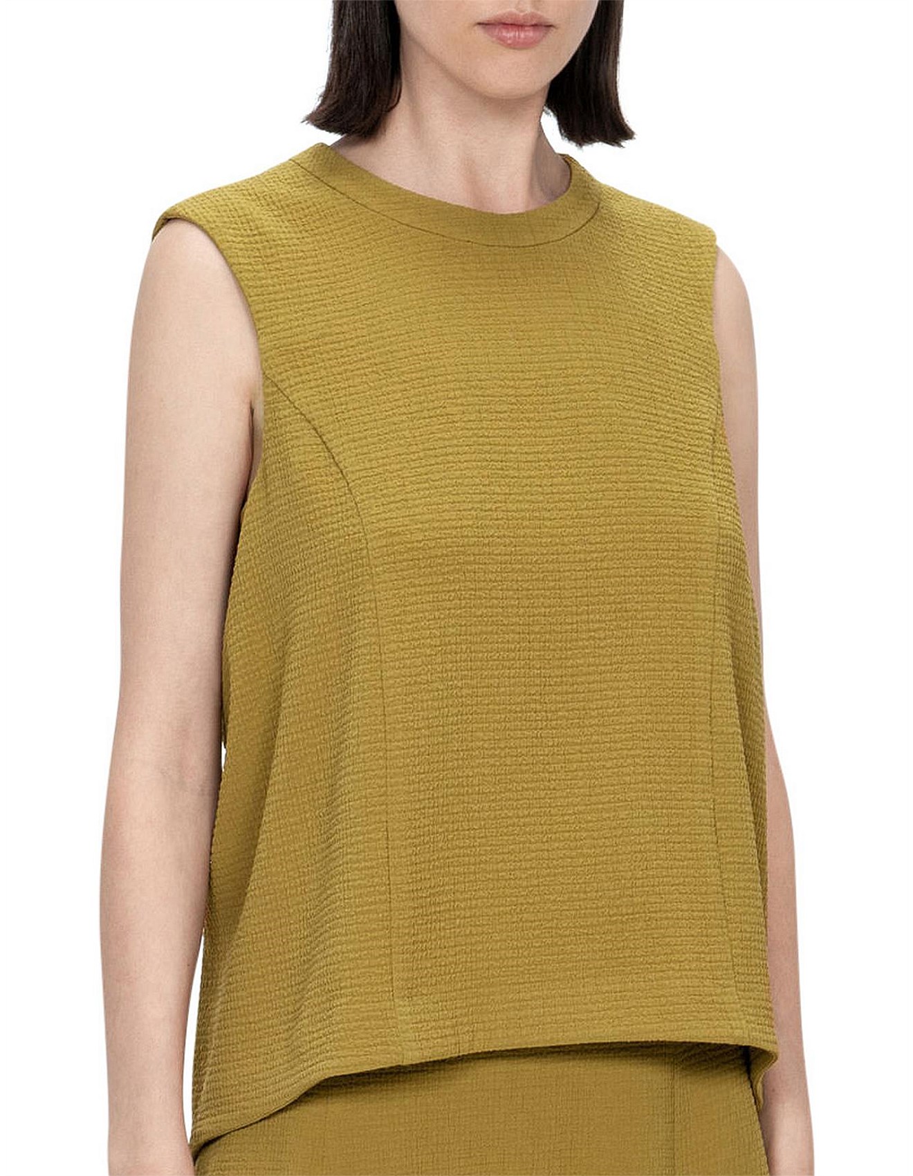 Veronika Maine Textured Cocoon Top | David Jones