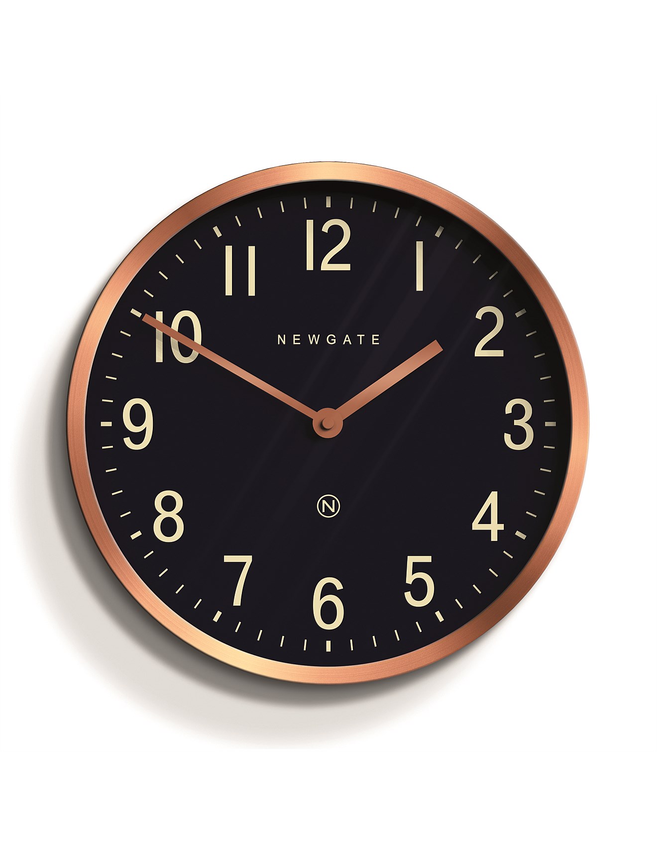 Newgate Newgate Master Edwards Clock Radial Copper | David Jones