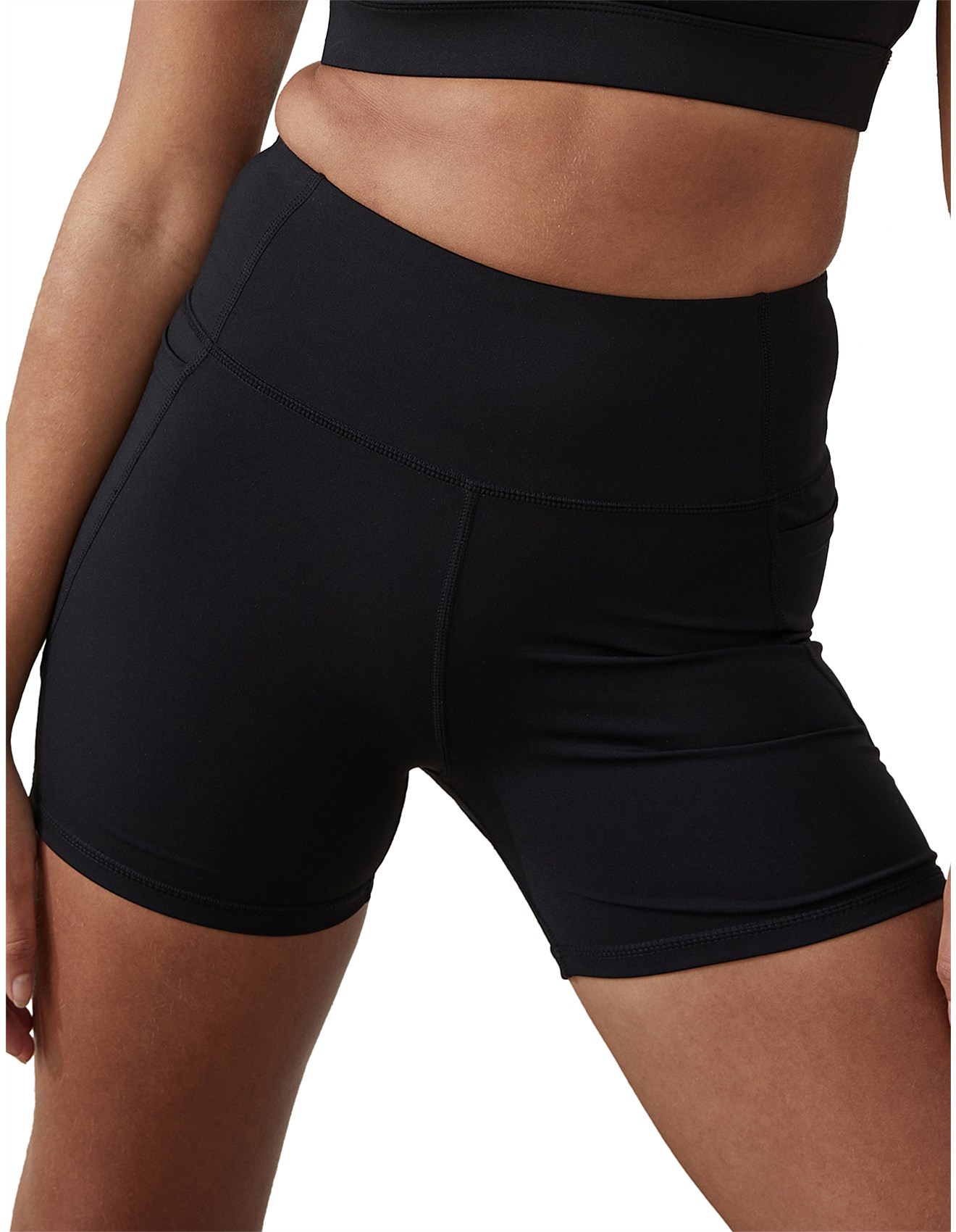 Cotton On Sculpting Bonded Pocket Shortie Short | David Jones