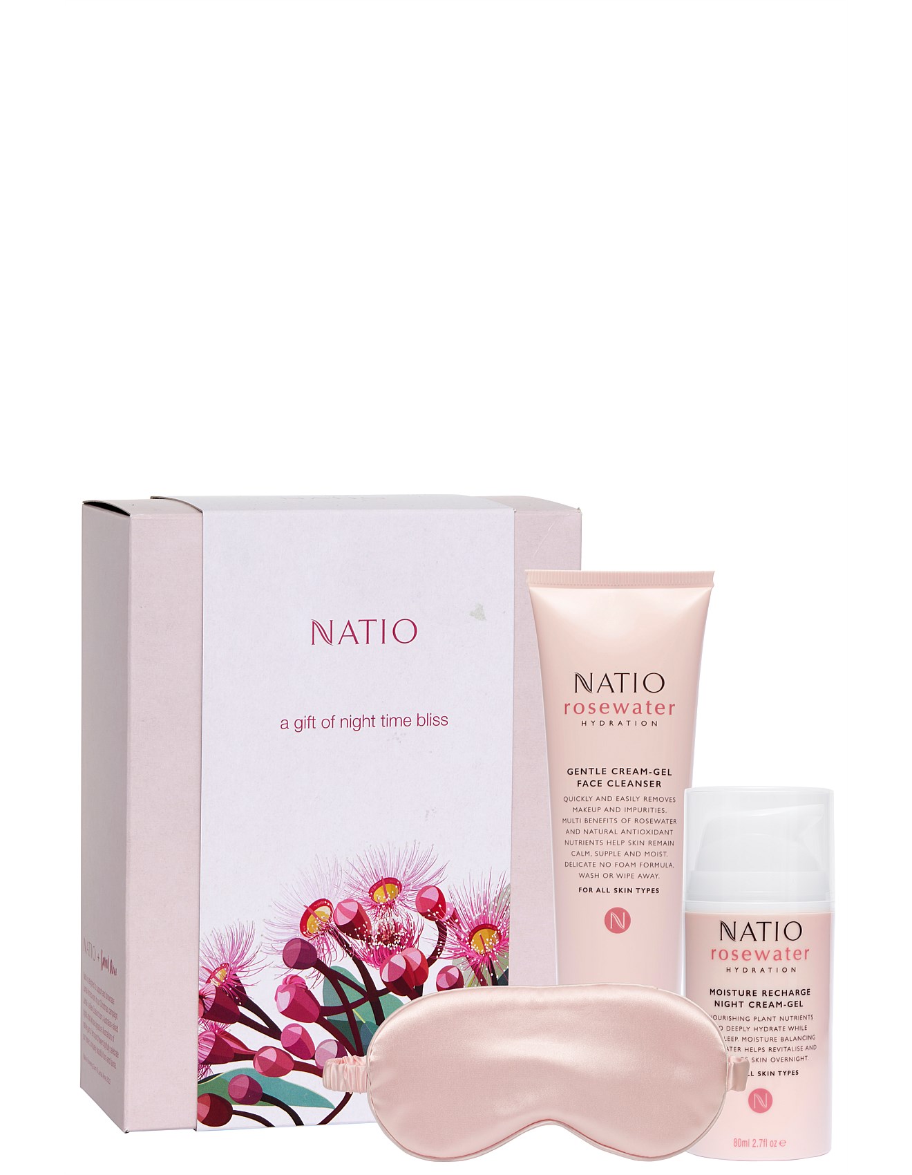 Natio Night Bloom Rosewater Hydration Gift Set | David Jones