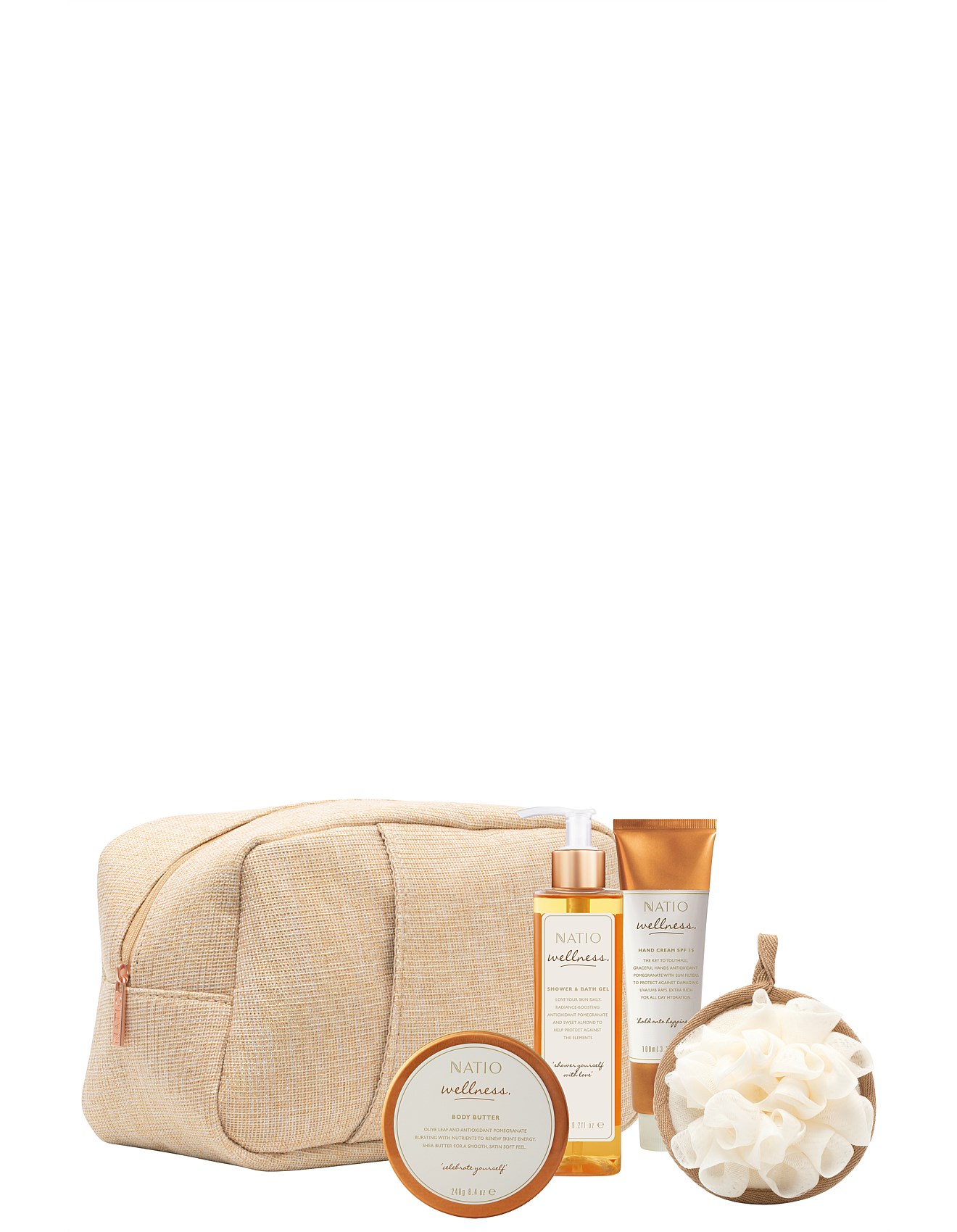 Natio Natural Radiance Wellness Gift Set | David Jones