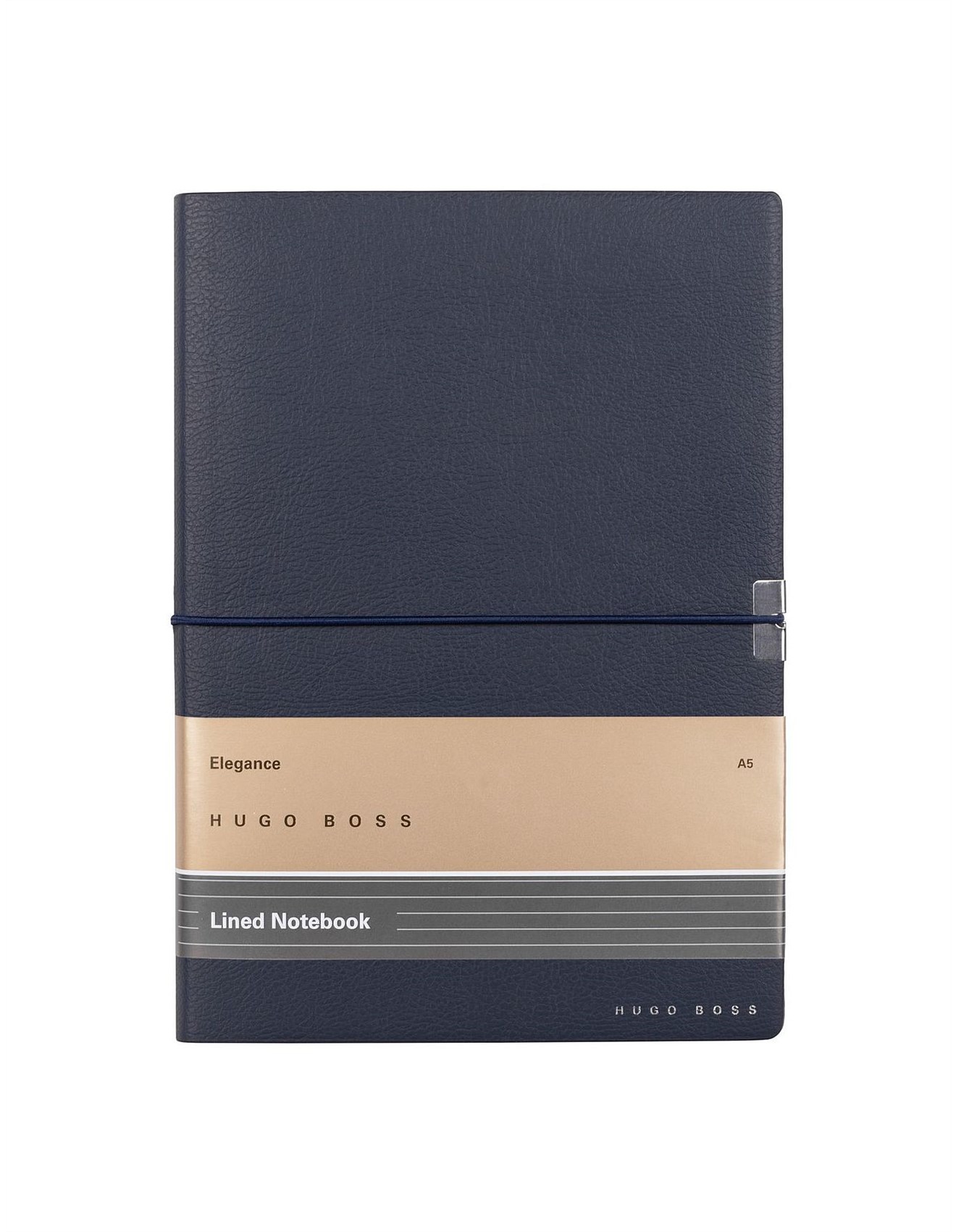 Boss Elegance Storyline A5 Notebook: Navy | David Jones