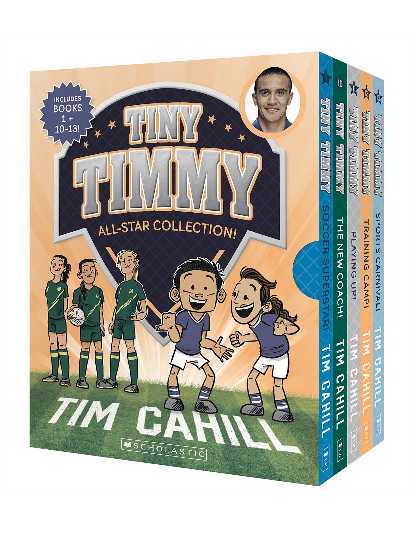 Scholastic Tiny Timmy All Star 5 Book Collection | David Jones
