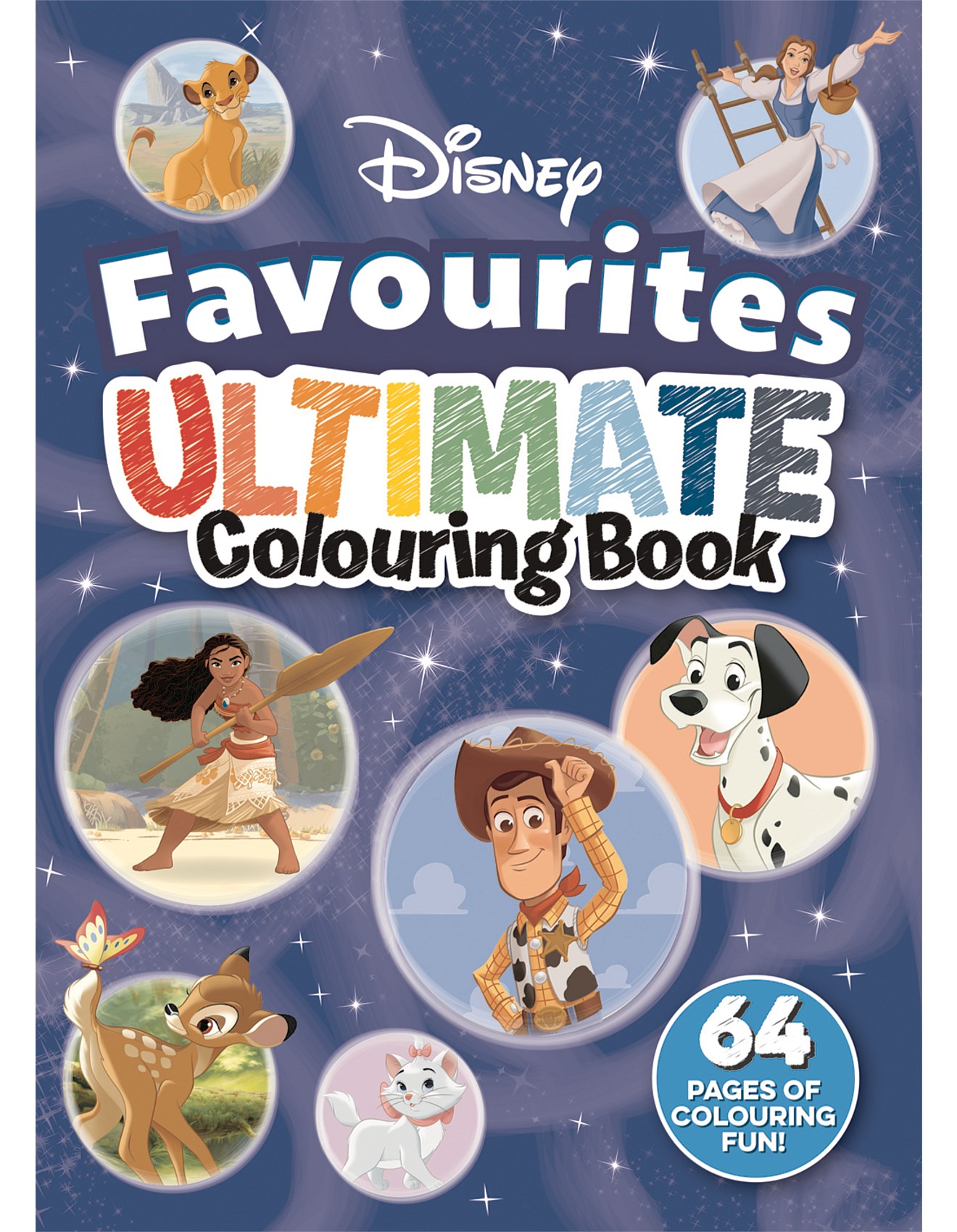 Scholastic Disney Favourites Ultimate Colouring Book | David Jones
