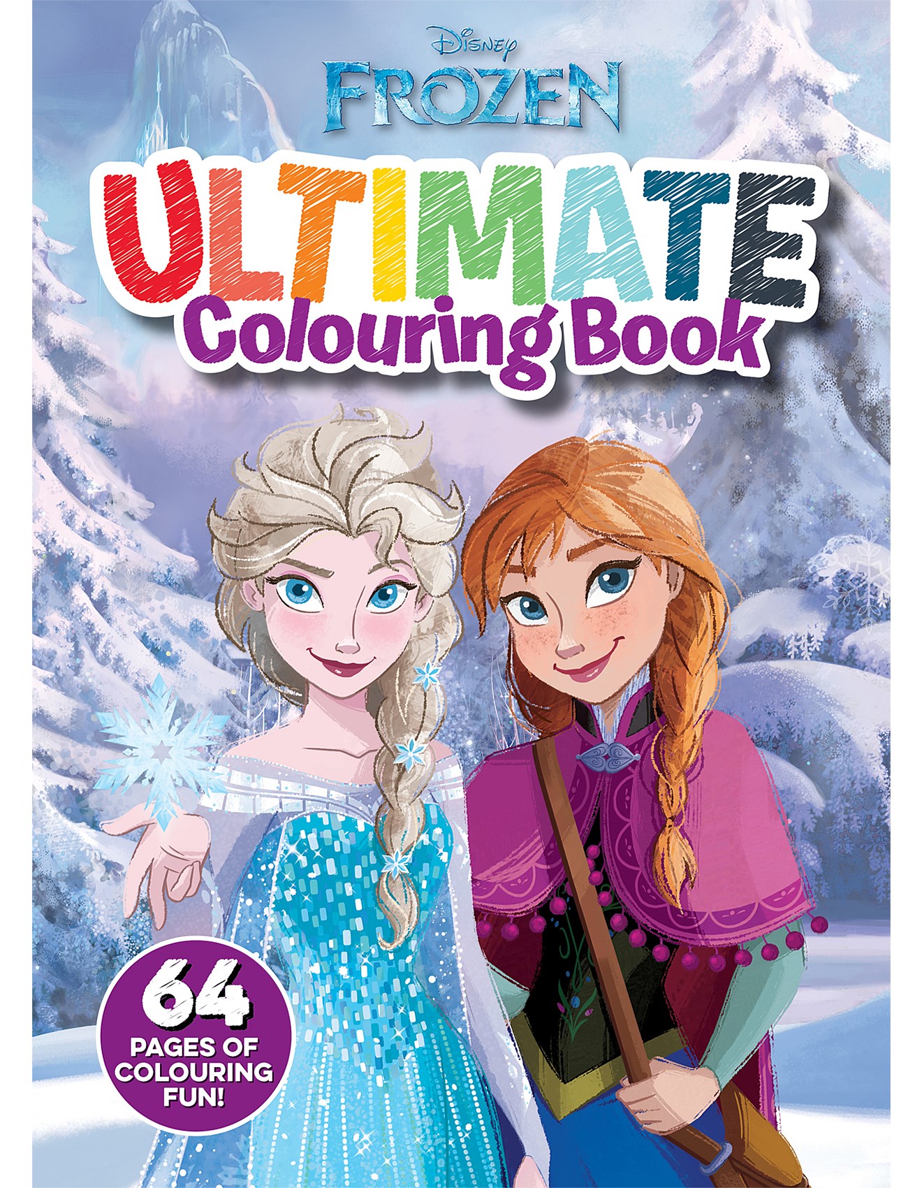 Scholastic Frozen Ultimate Colouring Book | David Jones