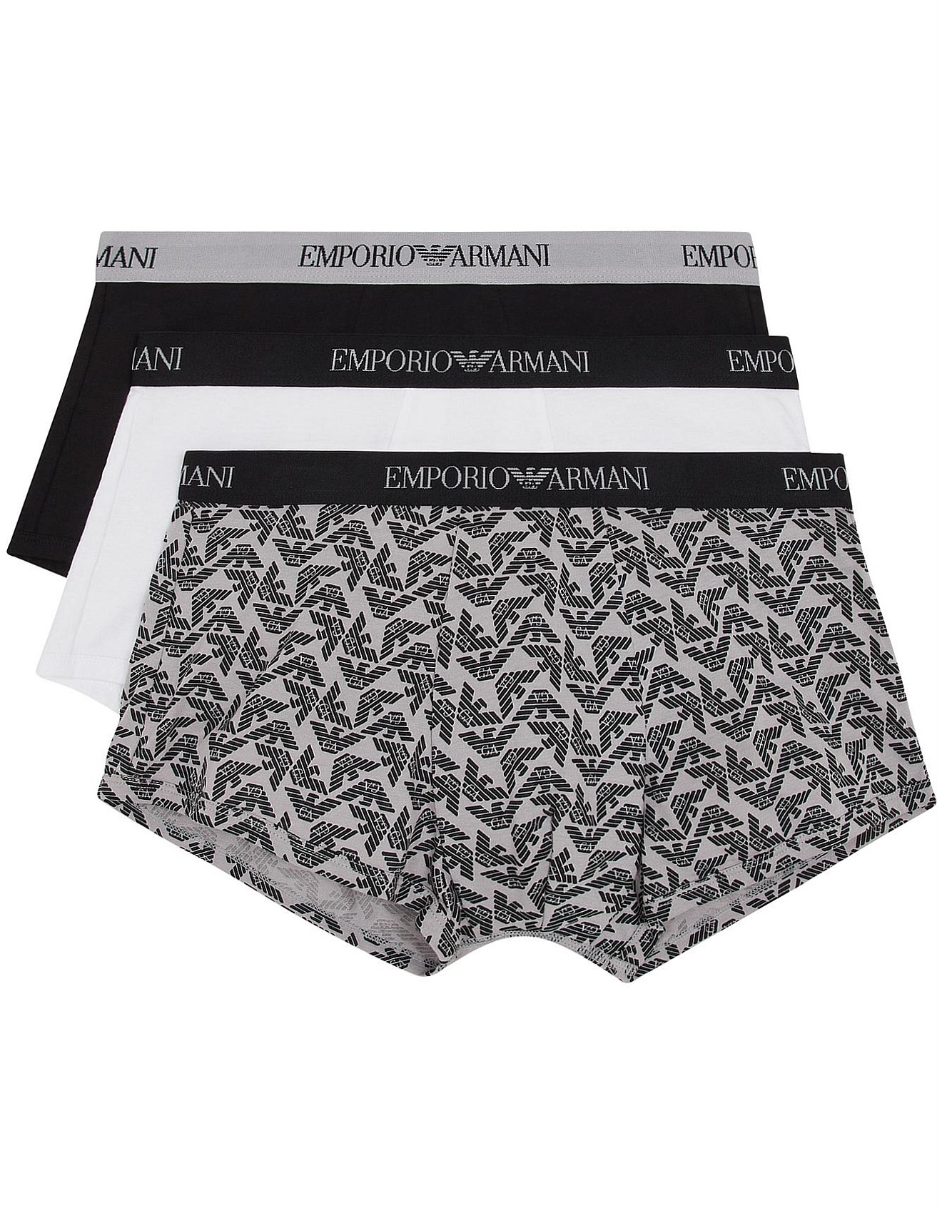 Emporio Armani 3 Pack Armani Trunk | David Jones