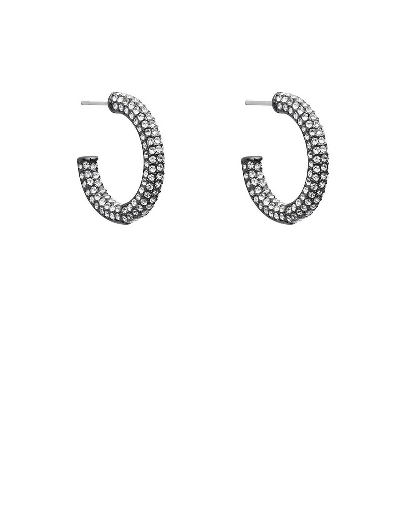 Mimco Splendid Pave Hoop | David Jones