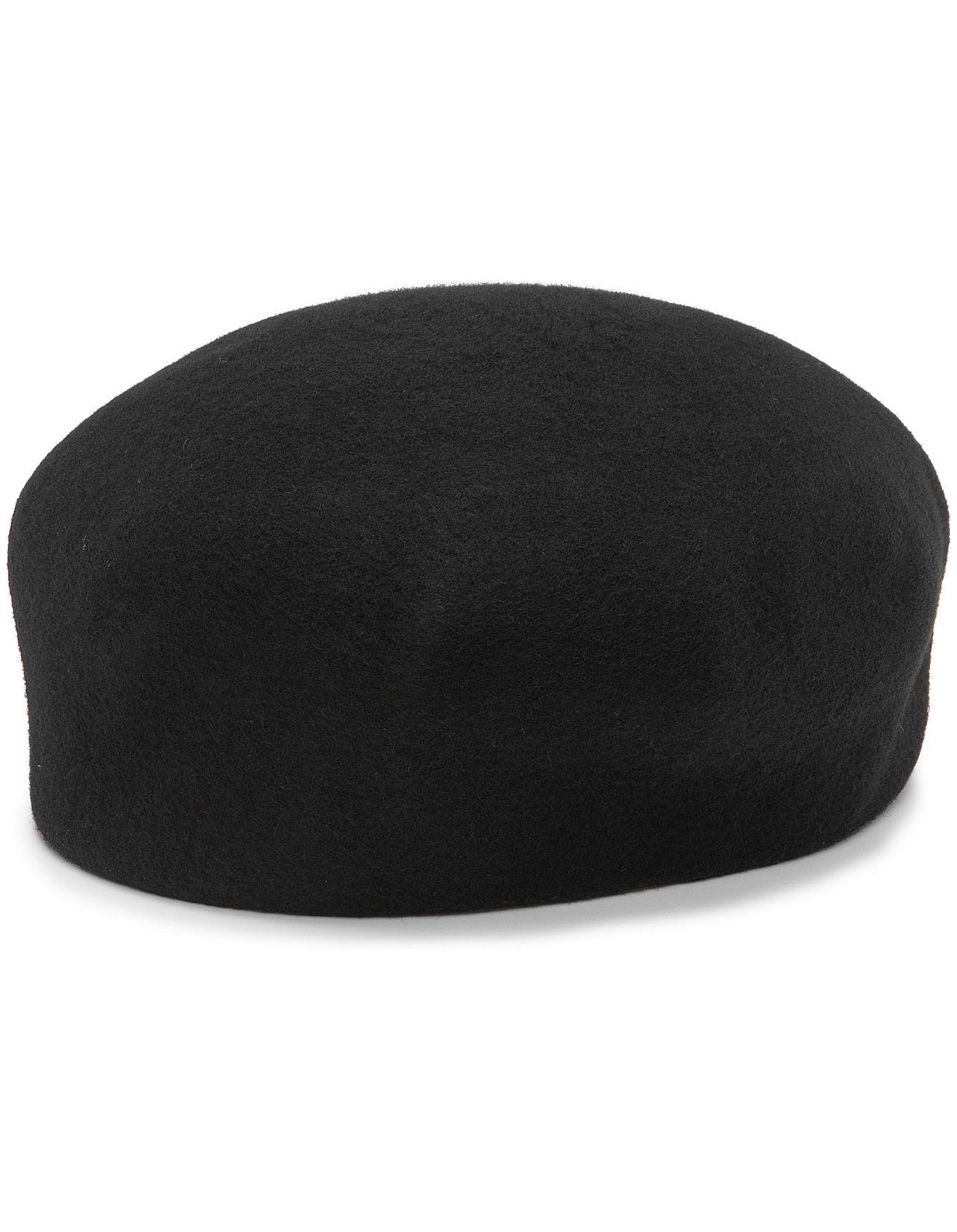 Milana Wool Felt Shaped Beret | David Jones