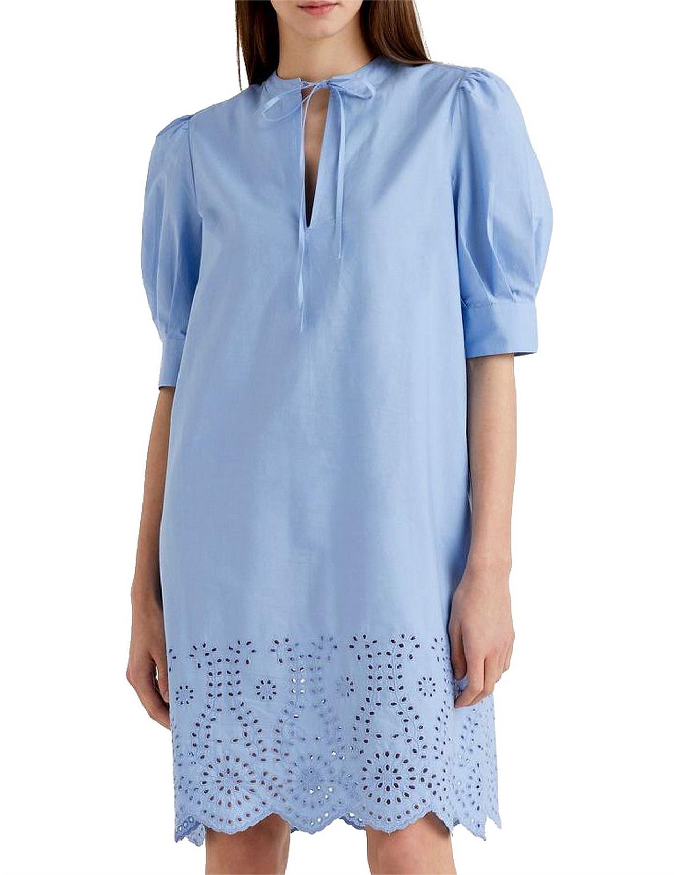 Benetton Cotton Mini Dress | David Jones