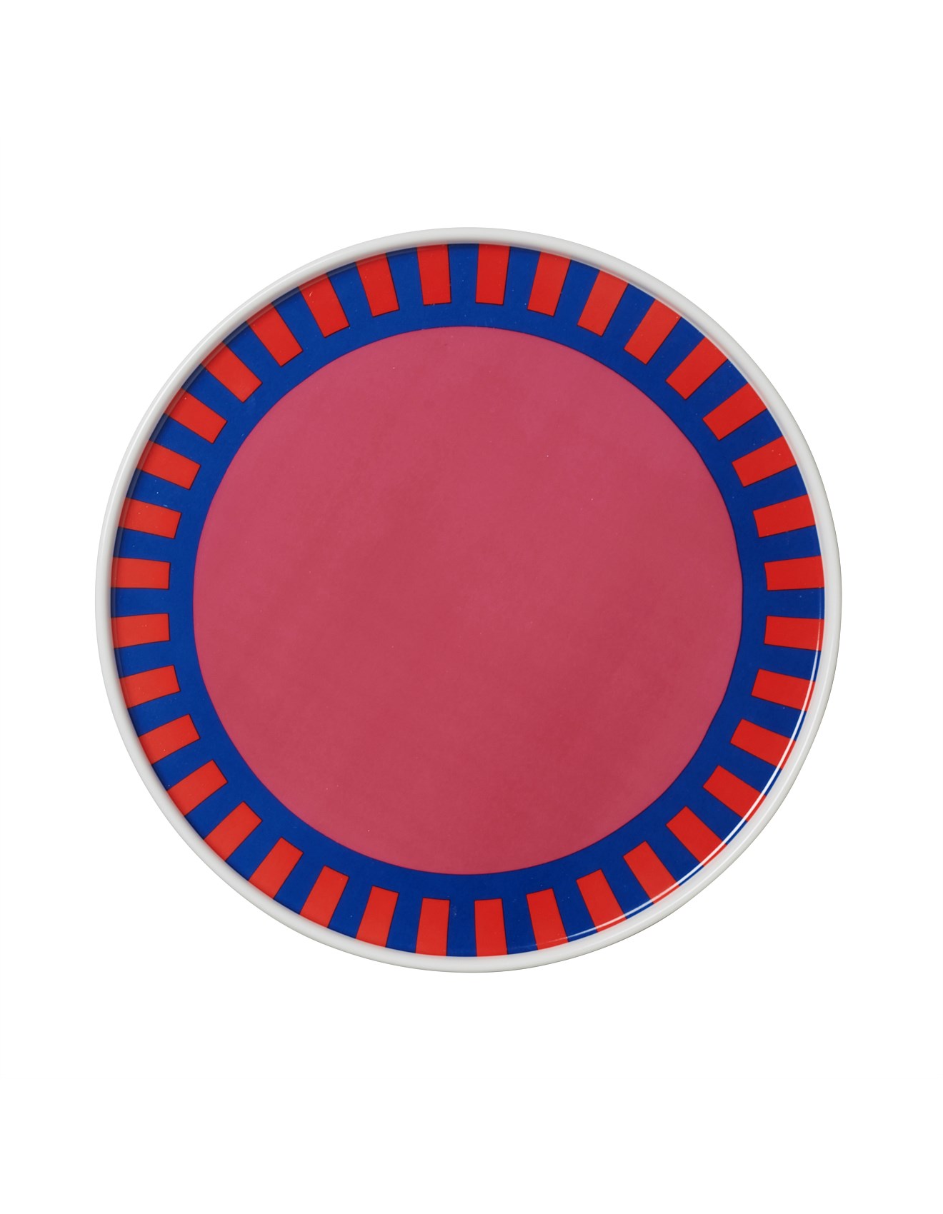 In the Roundhouse Red Radiant Plate 25cm | David Jones