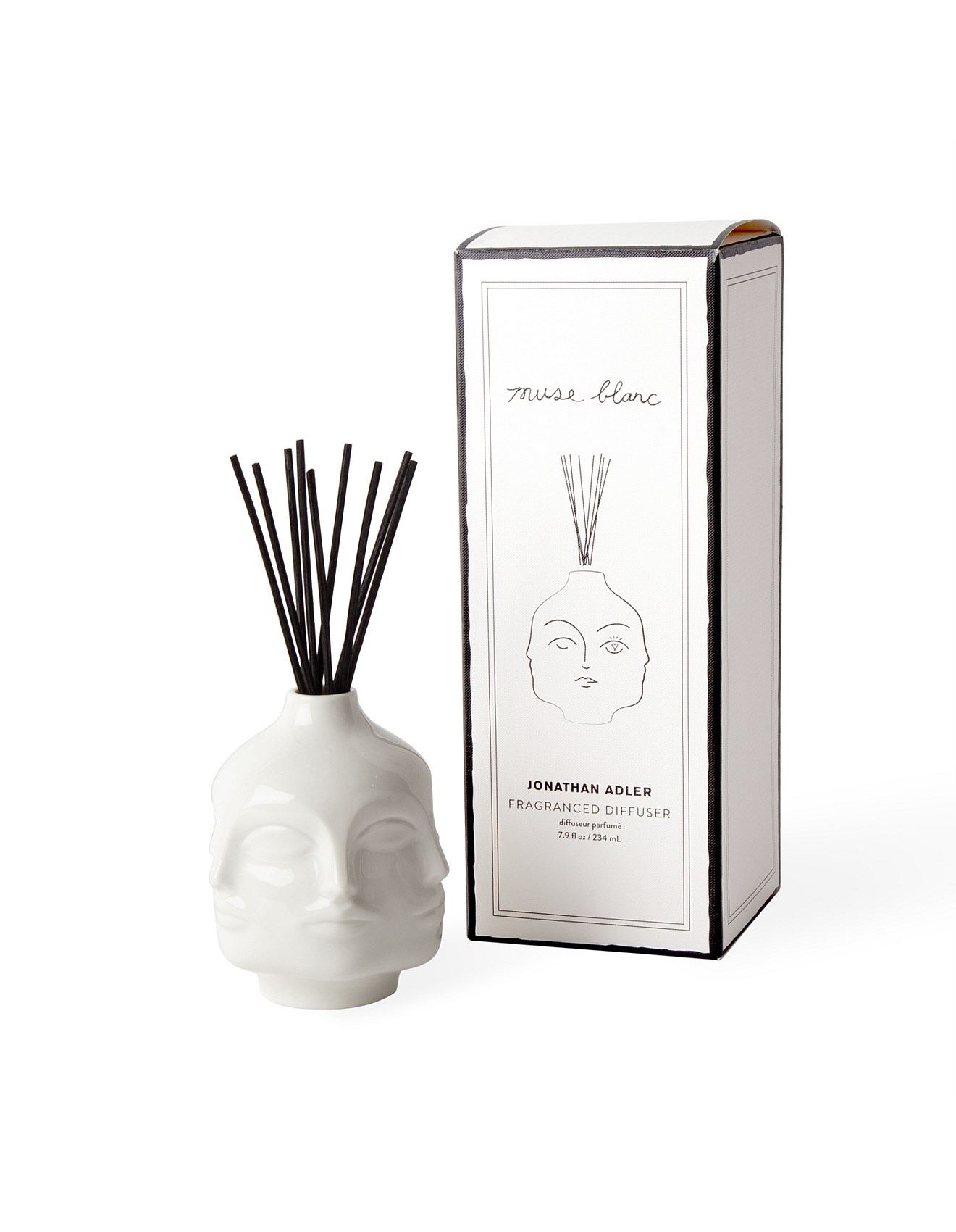 Jonathan Adler Muse Blanc Reed Diffuser 227g | David Jones
