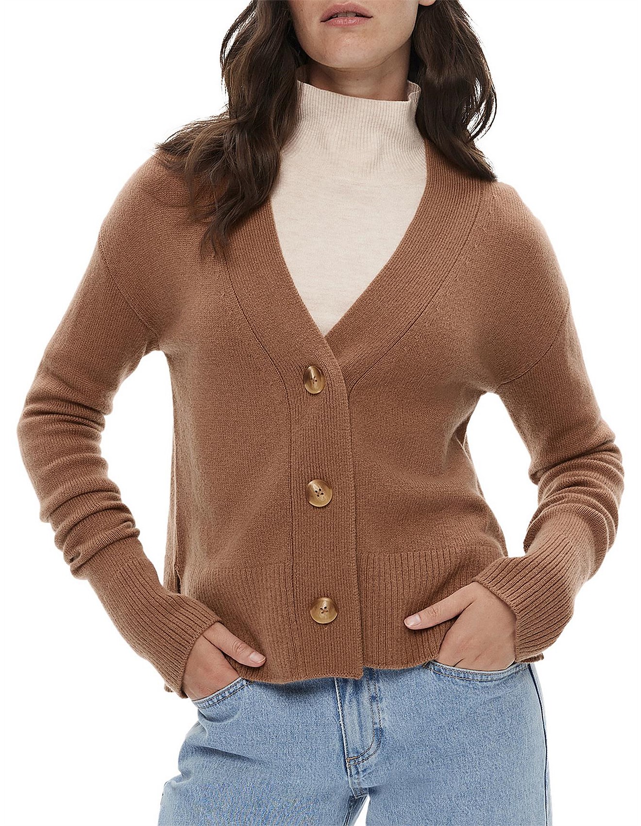 Witchery Wool Blend Knit Cardigan | David Jones