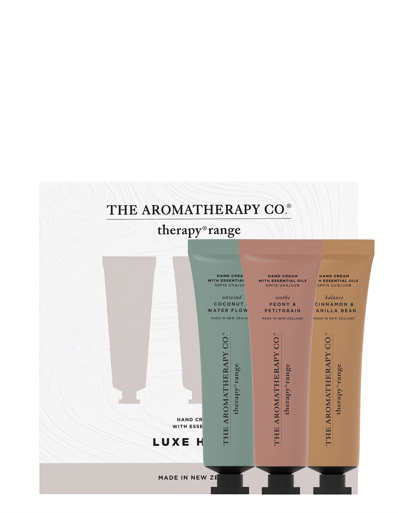 The Aromatherapy Co. Therapy Luxe Hands -Trio Hand Cream Gift Set ...