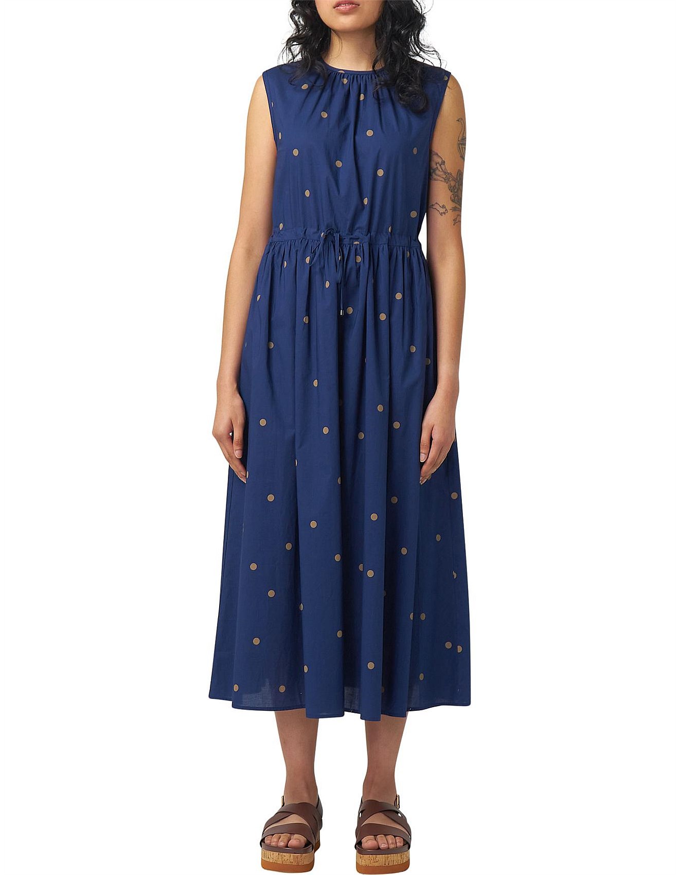 Sylvester Dotty Midi Dress | David Jones