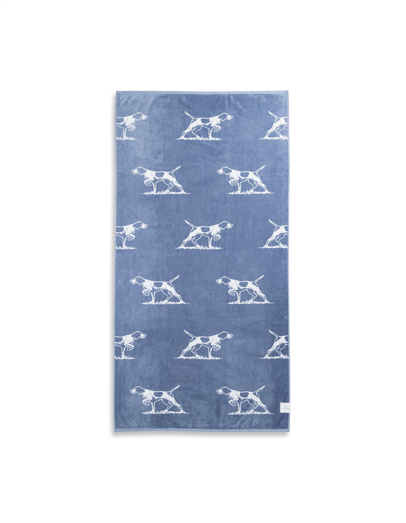 Rodd & Gunn Dog Days Beach Towel -Denim -White | David Jones