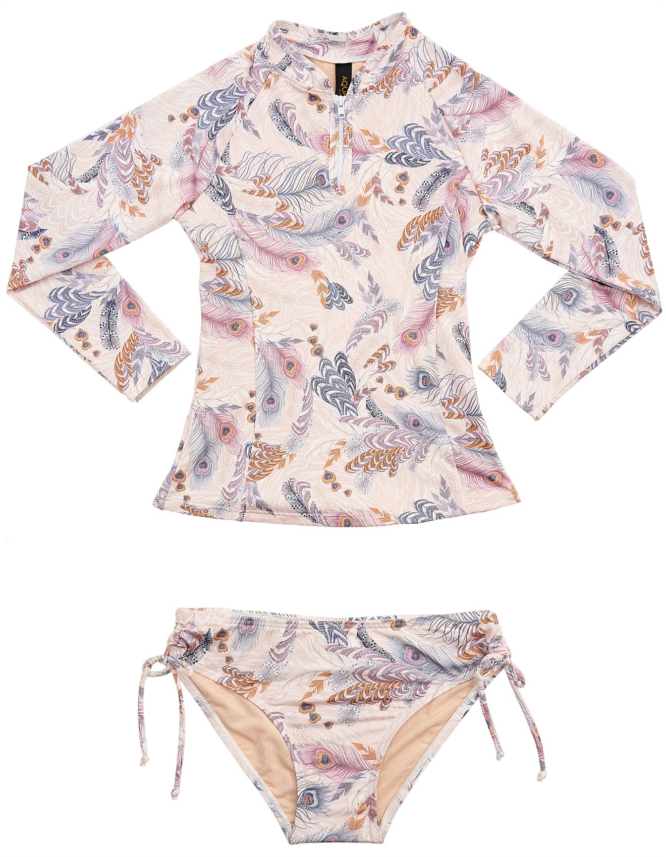 Aqua Blu Rash Vest Set (girls 8-16) | David Jones