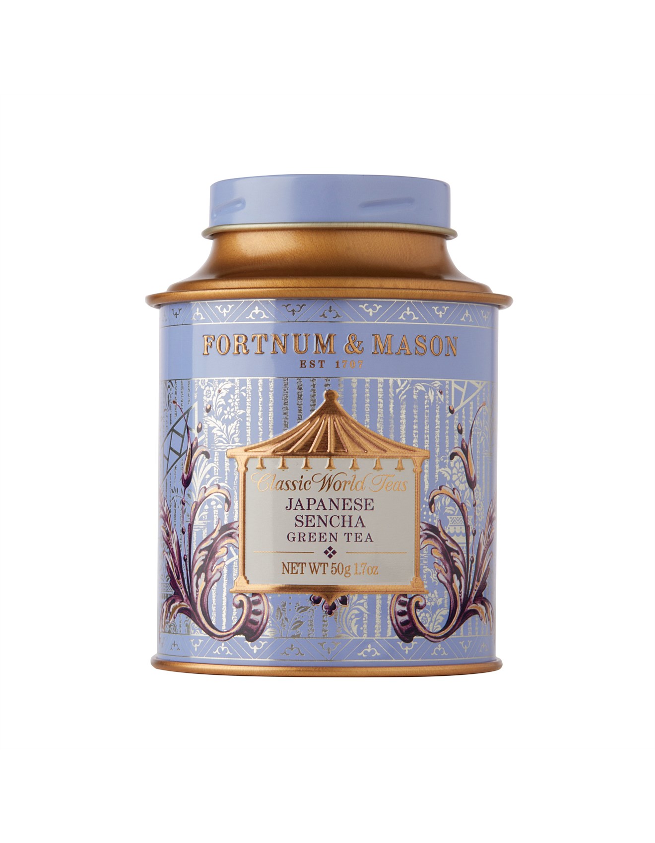 Fortnum & Mason Authentic Japanese Sencha Tea Tin 50g | David Jones