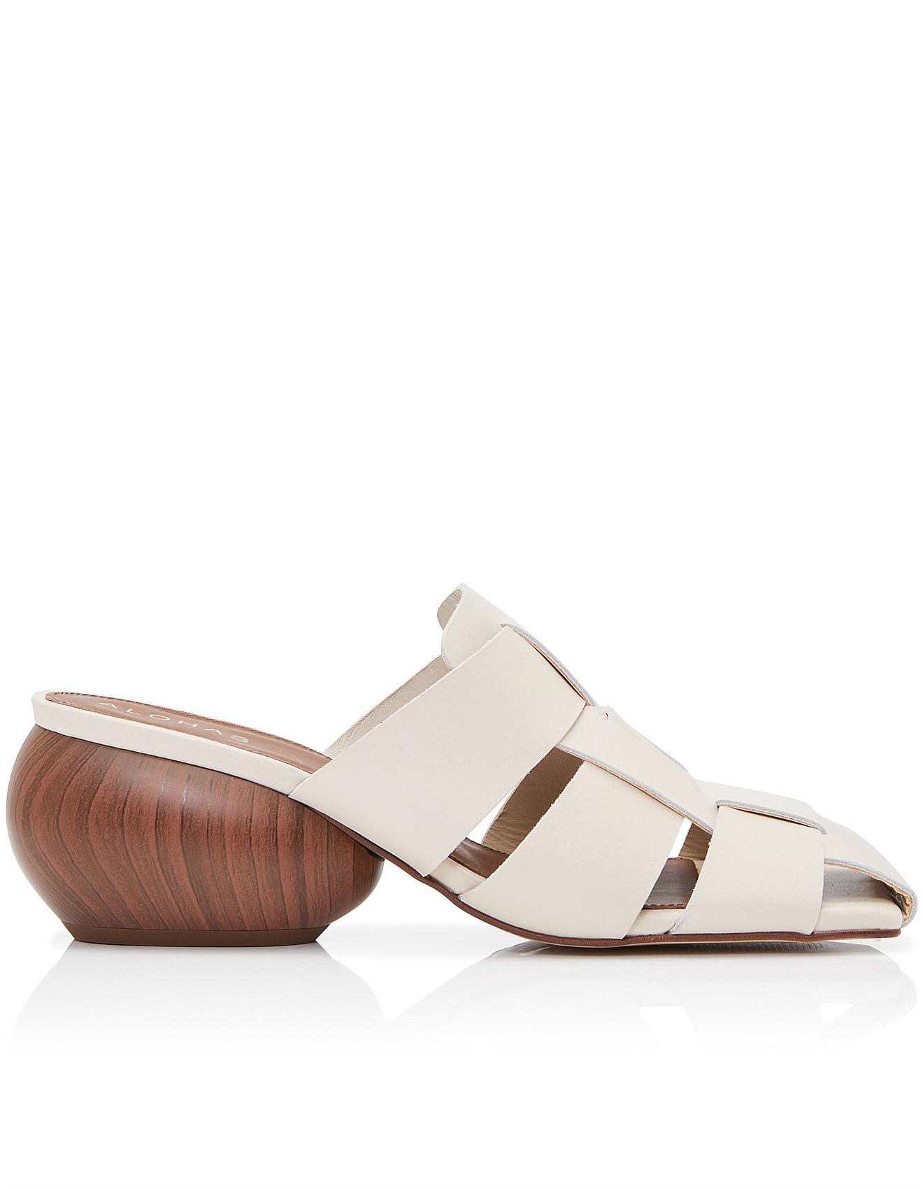 Alohas Ruby Woven Mule | David Jones