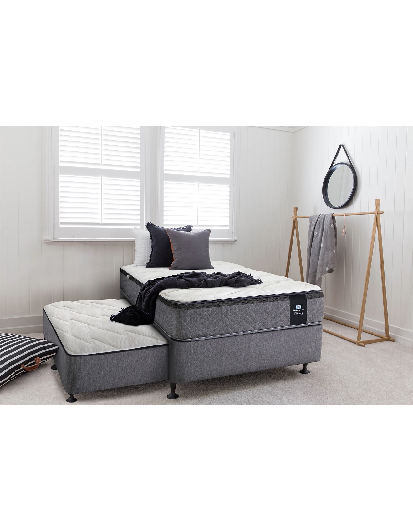 Sealy Posturepedic Amico Trundle (base + Underside Matt) | David Jones