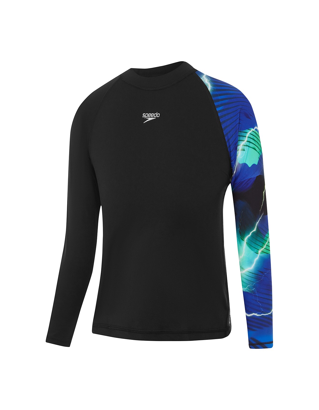 Speedo Bys Ls Lightning Rashie (boys 8-14) | David Jones