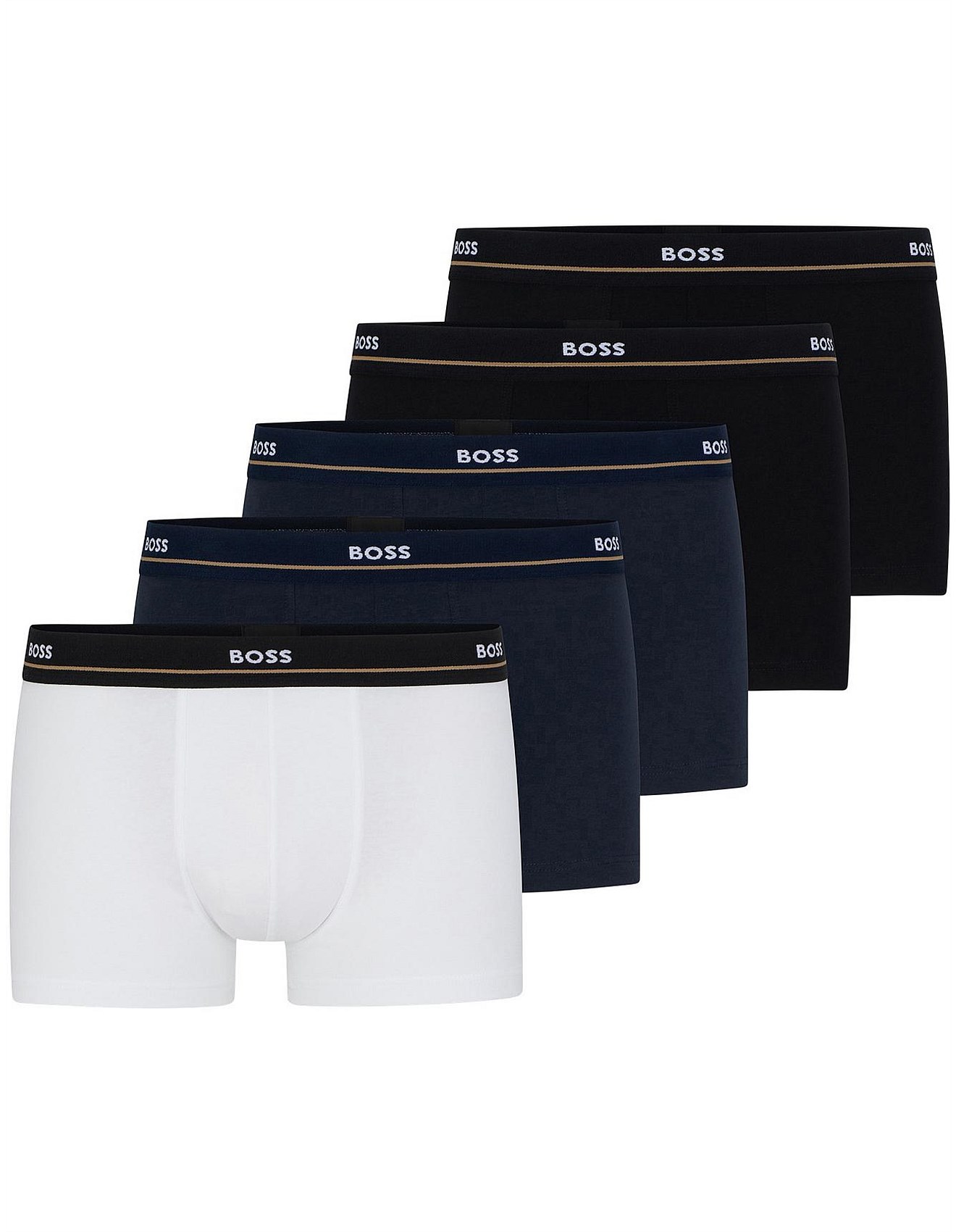 Boss Essential Hugo Boss Trunk 5 Pack | David Jones